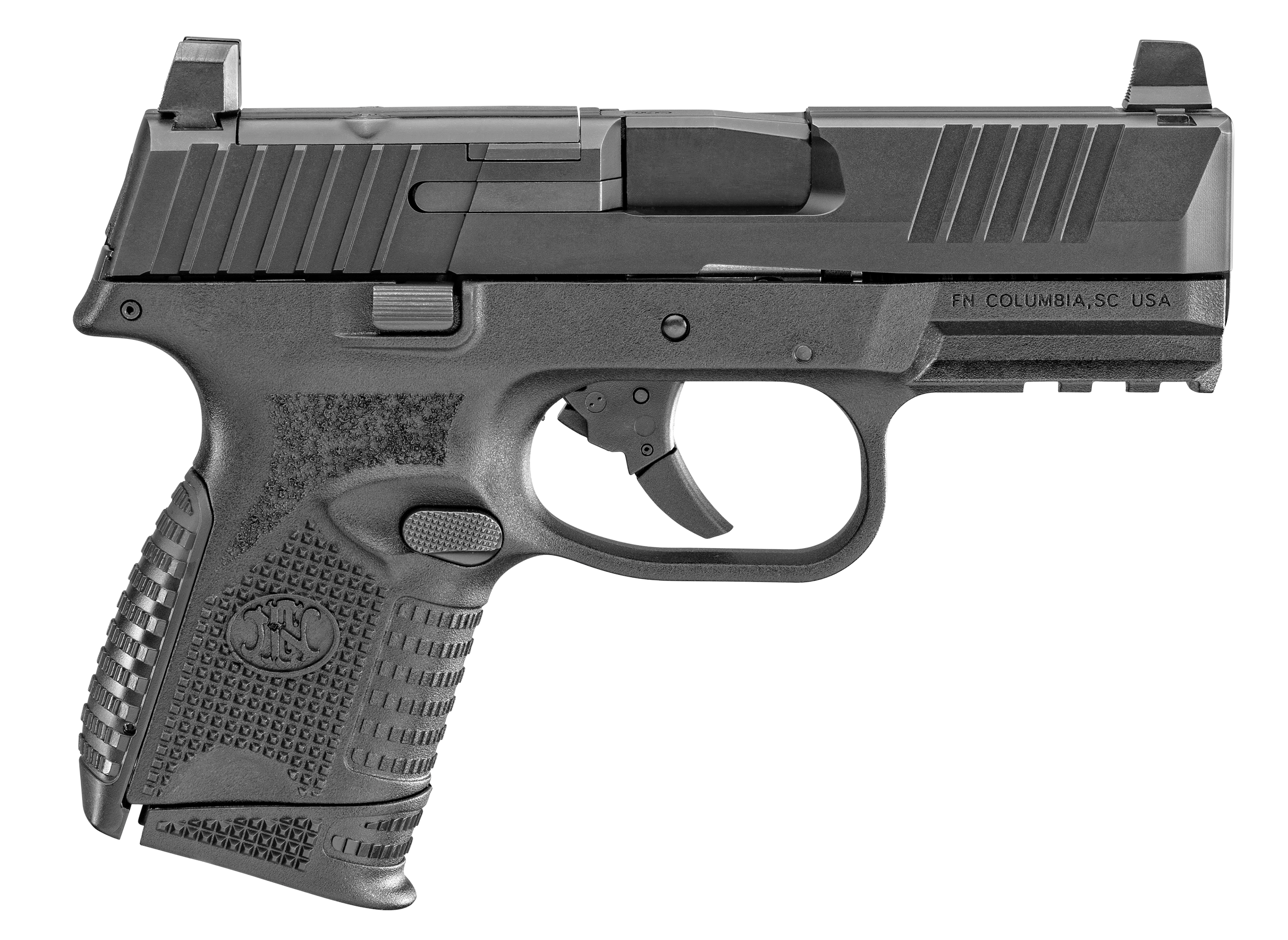 FN 66100571 509C MRD 9mm Luger 15+1-12+1, 3.70" Black Recessed Target ...