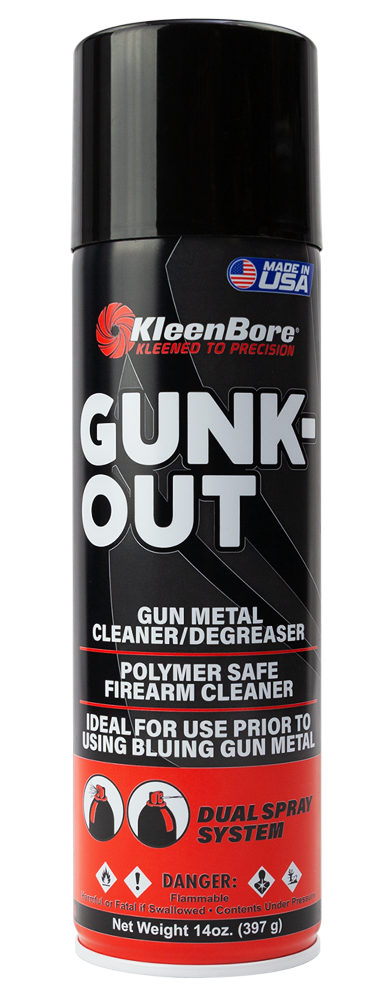 Kln Go5a Gunk Out Gn Metal Clnr-dgrser 14oz - Gun Cleaning Kits & Gun ...