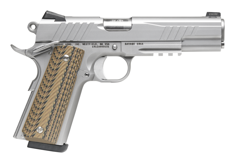 Sav 67203 1911 Govt 45 5in Ss-ss Blk Melonite 2t - Semi Auto Pistols at ...