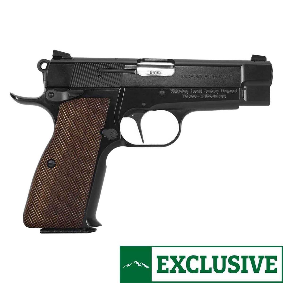 EAA Girsan MC P35 PI 9mm Luger 3.88in Black/Chrome Pistol - 15+1 Rounds ...