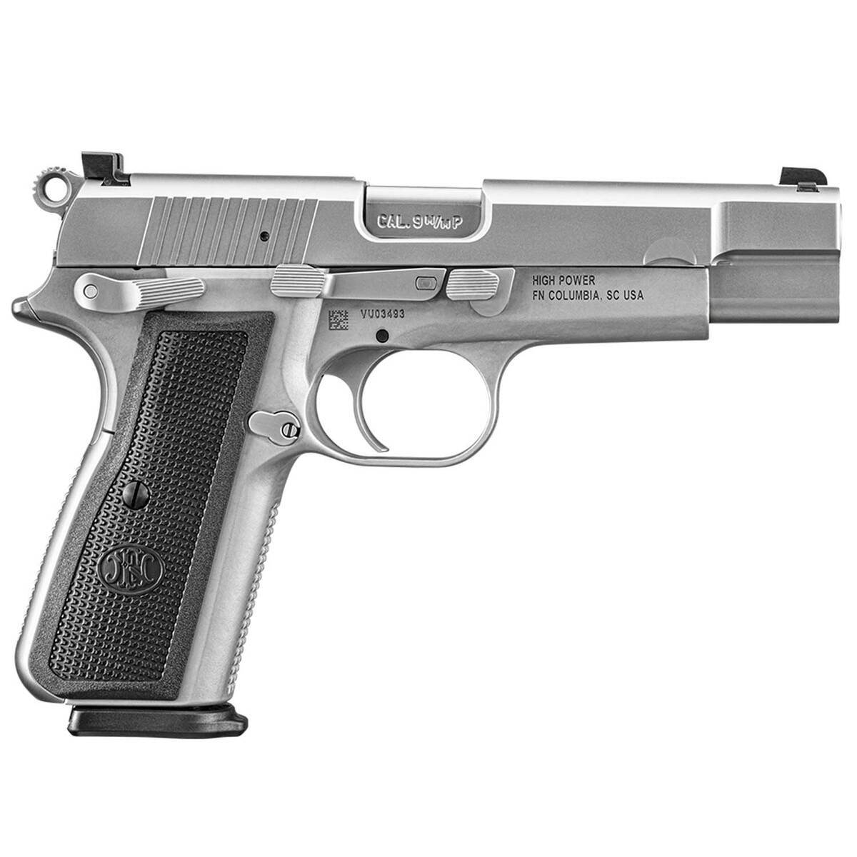 Fn high power 9mm steel pistol - Semi Auto Pistols at GunBroker.com ...