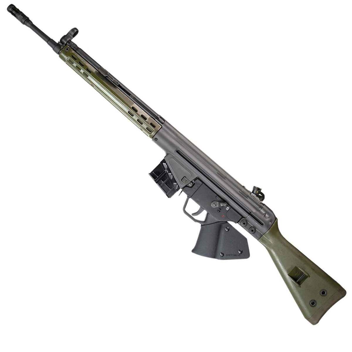 PTR GI 100 308 Winchester 18in Classic Green Parkerized Rifle - Semi ...