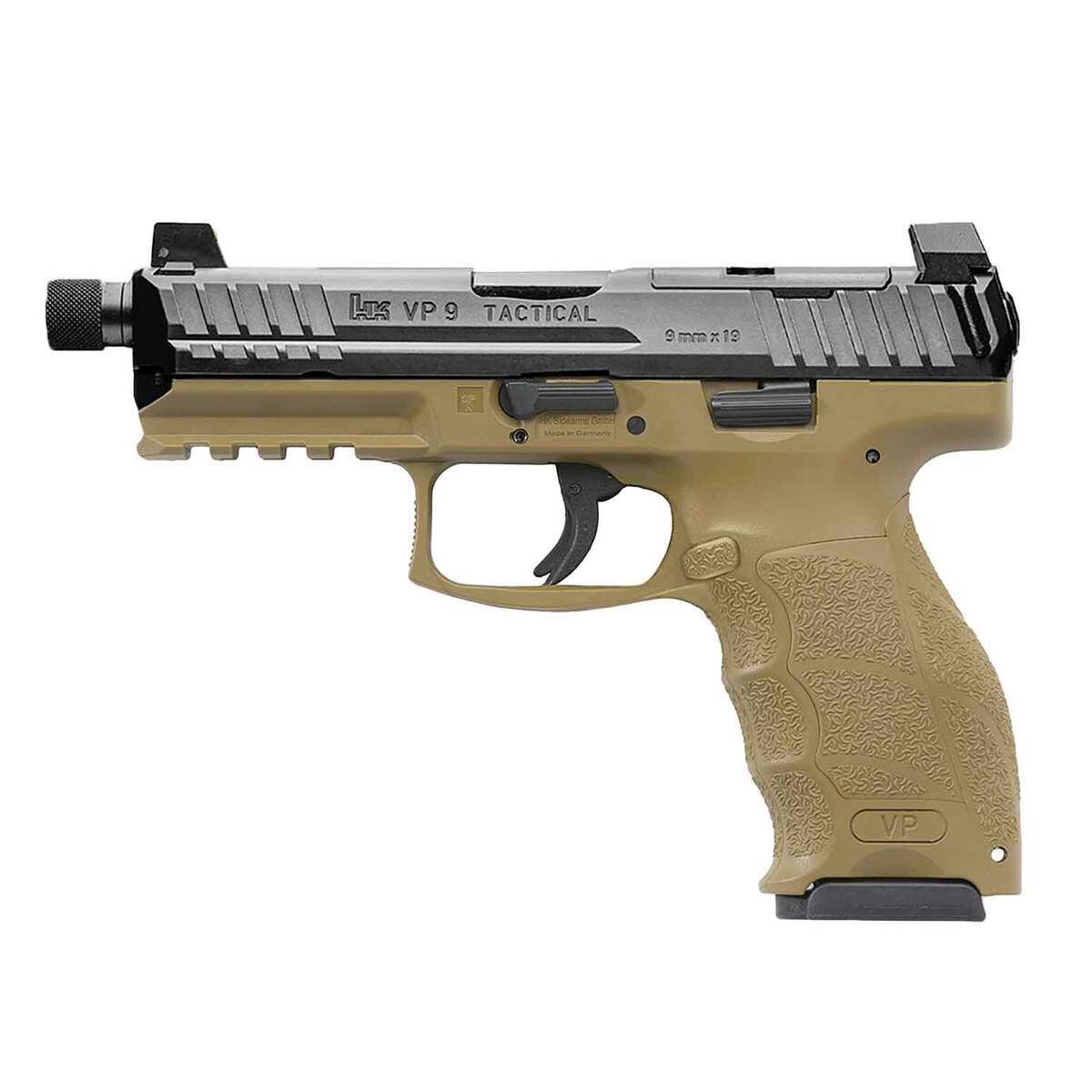 HK VP9 Tactical Optics Ready 9mm Black Pistol - Semi Auto Pistols at GunBroker.com : 1103393150