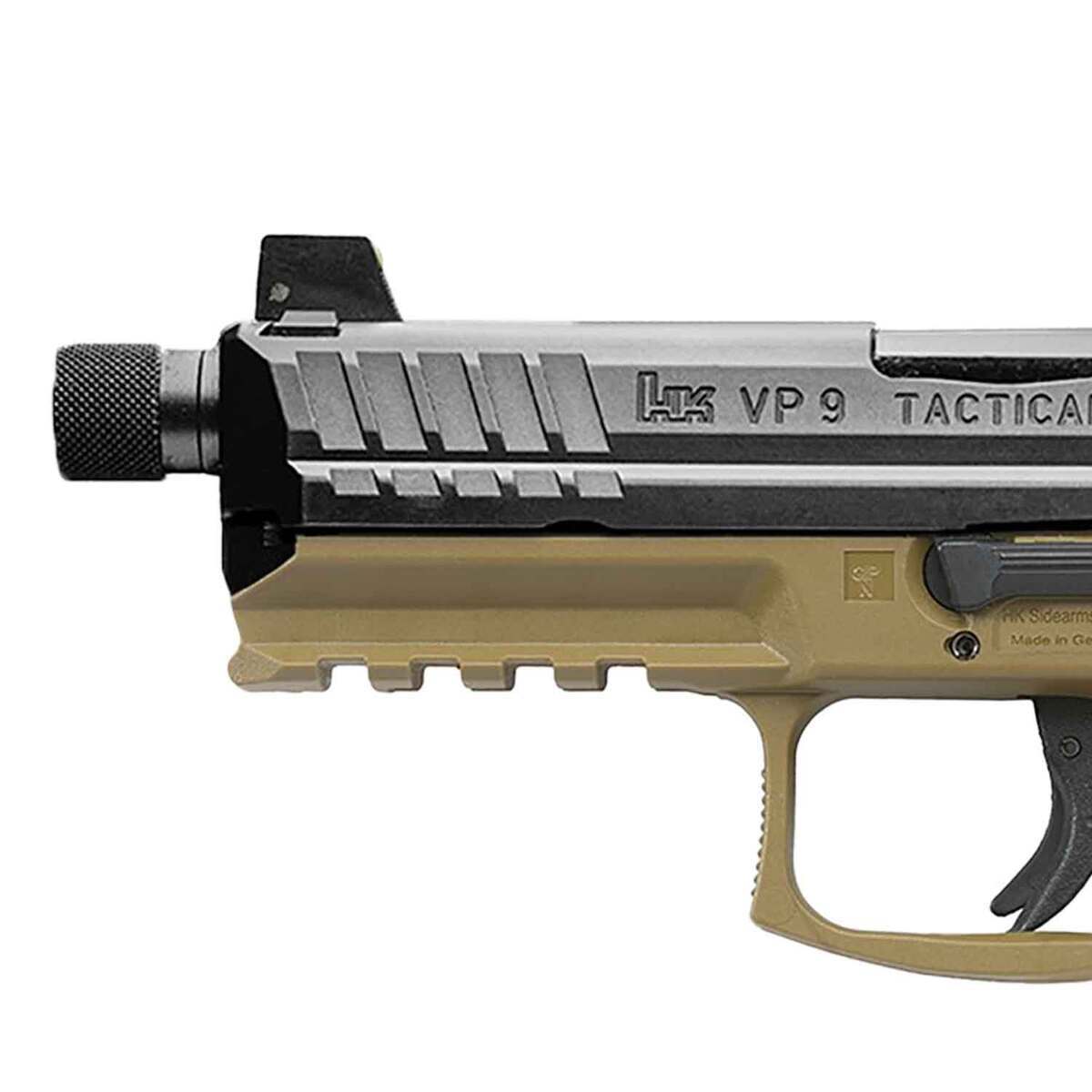 HK VP9 Tactical Optics Ready 9mm Black Pistol - Semi Auto Pistols at GunBroker.com : 1103393150