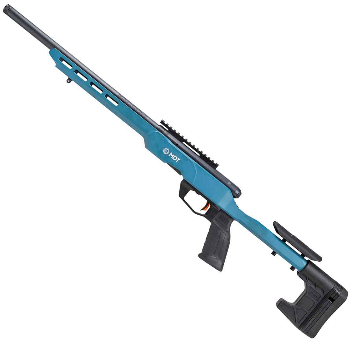 Savage B22 Precision 22 Long Rifle Blue Titanium-Black - Bolt Action ...