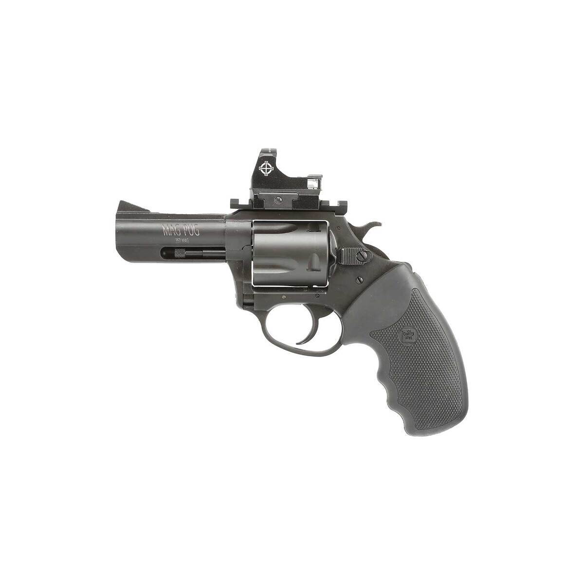 Charter Arms Mag Pug 357 Magnum Black Passivate Revolver - Revolvers at ...