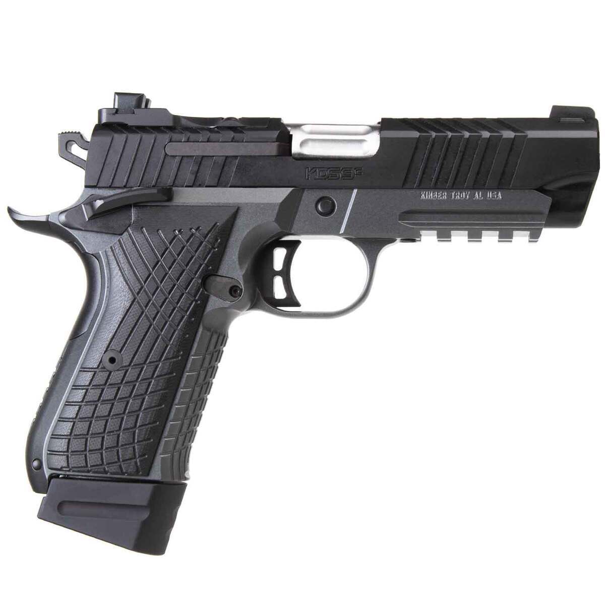 Kimber KDS9C Rail 9mm KimPro Gray Pistol - Semi Auto Pistols at GunBroker.com : 1094668850