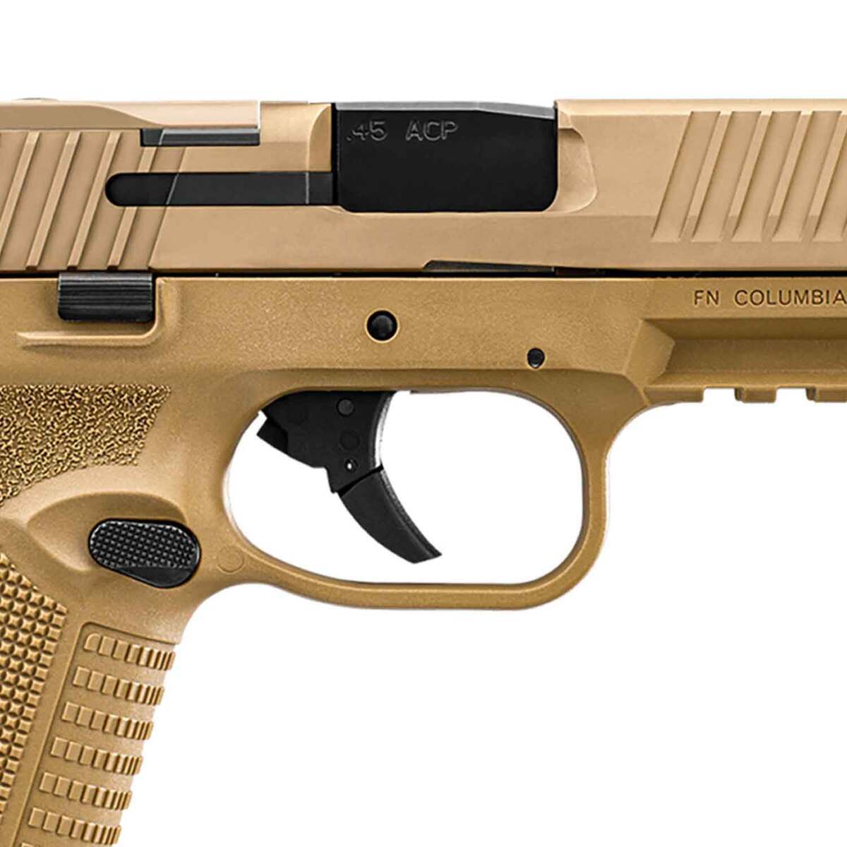 FN 545 Tactical 45 ACP FDE Pistol - Semi Auto Pistols at GunBroker.com ...