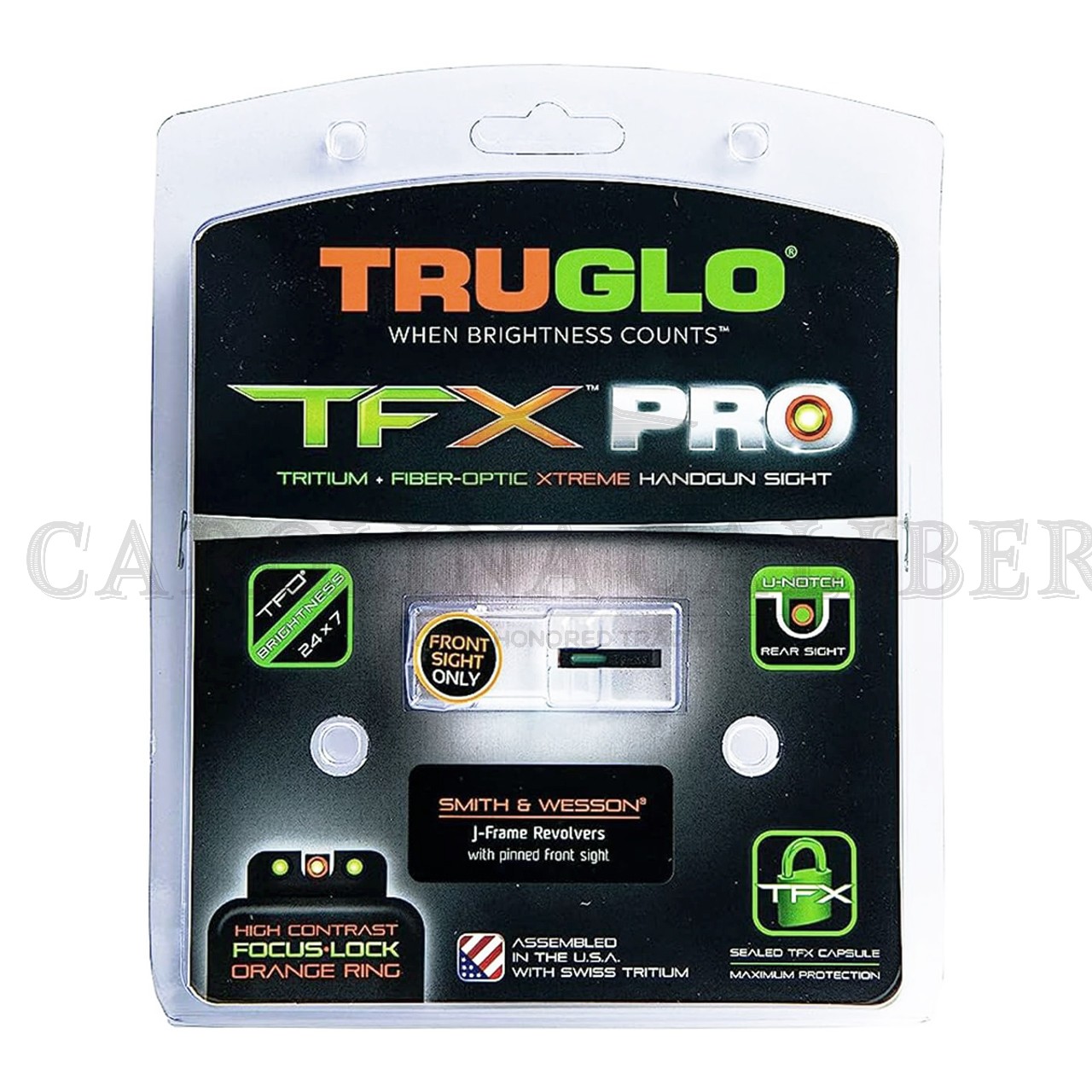 TRUGLO TG13SJ1PC TFX S&W J-FRM FRNT PRO ORN - Other Gun Accessories ...