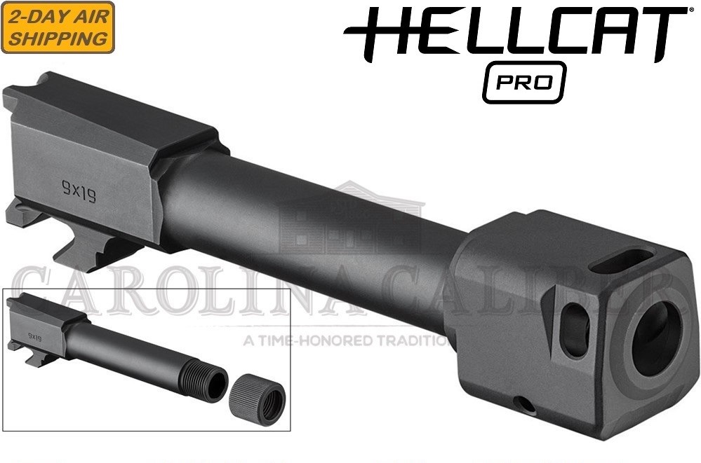 SPRINGFIELD HELLCAT PRO 9MM 4.4" THREADED BARREL+COMP HCP0901TBCOMP-KIT ...