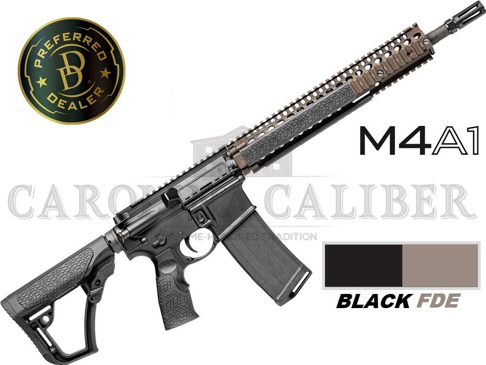 DANIEL DEFENSE DDM4 M4A1 5.56 BLACK-FDE 16" 02-088-06027-011 - Other ...
