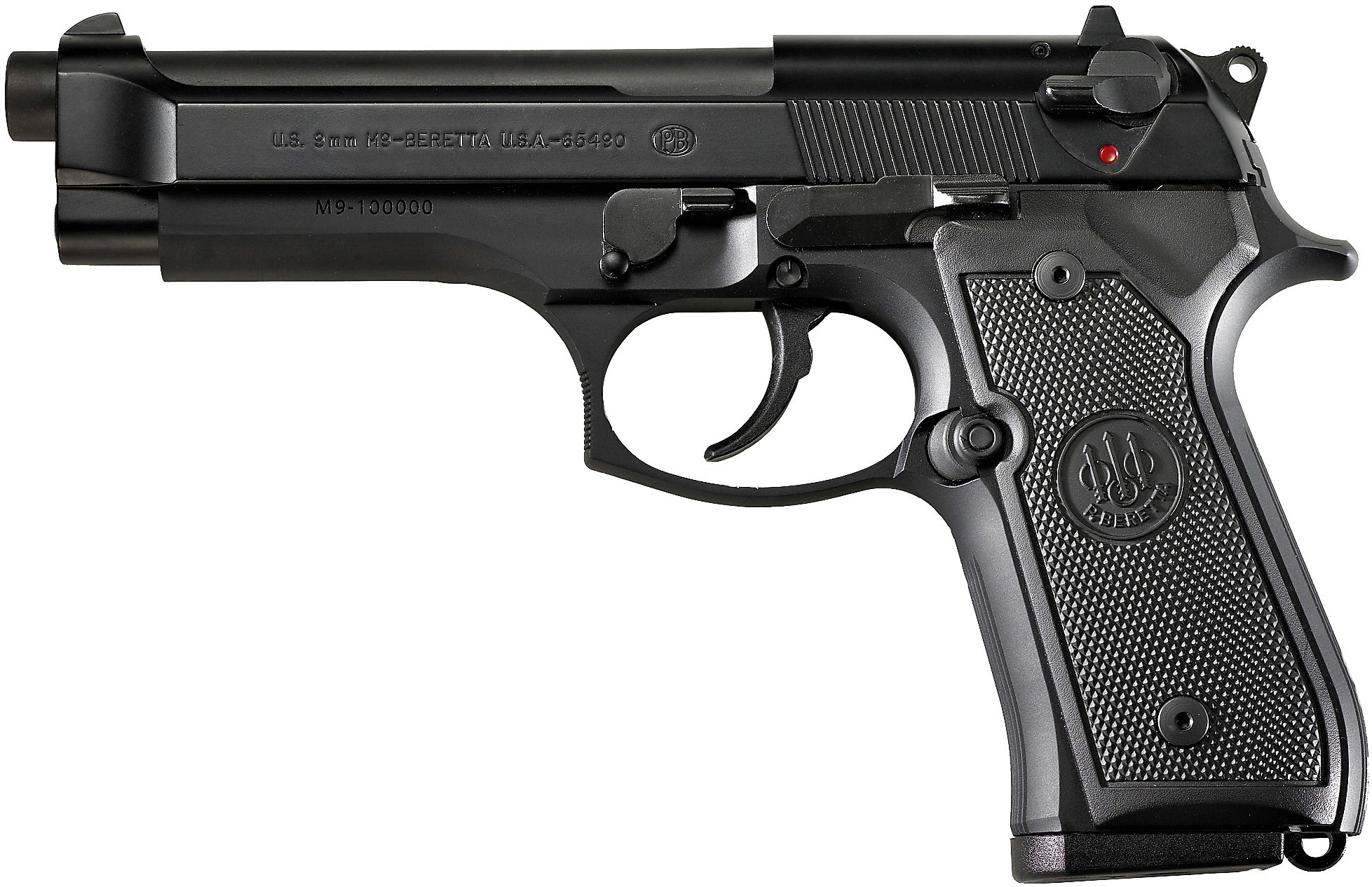 BERETTA M9 COMMERCIAL 9MM BLACK 4.9" J92M9A0M - Semi Auto Pistols at ...