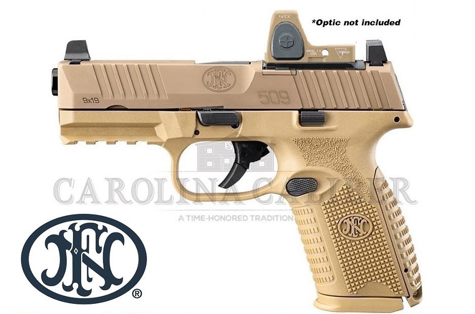 FN 509 Midsize MRD 9MM FDE 4" 66-100741 - Semi Auto Pistols at ...