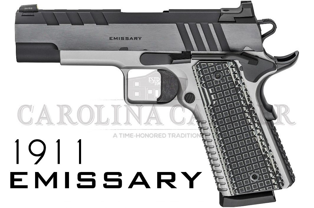 SPRINGFIELD 1911 EMISSARY 9MM BLUE-SS 4.25" PX9217L - Semi Auto Pistols ...