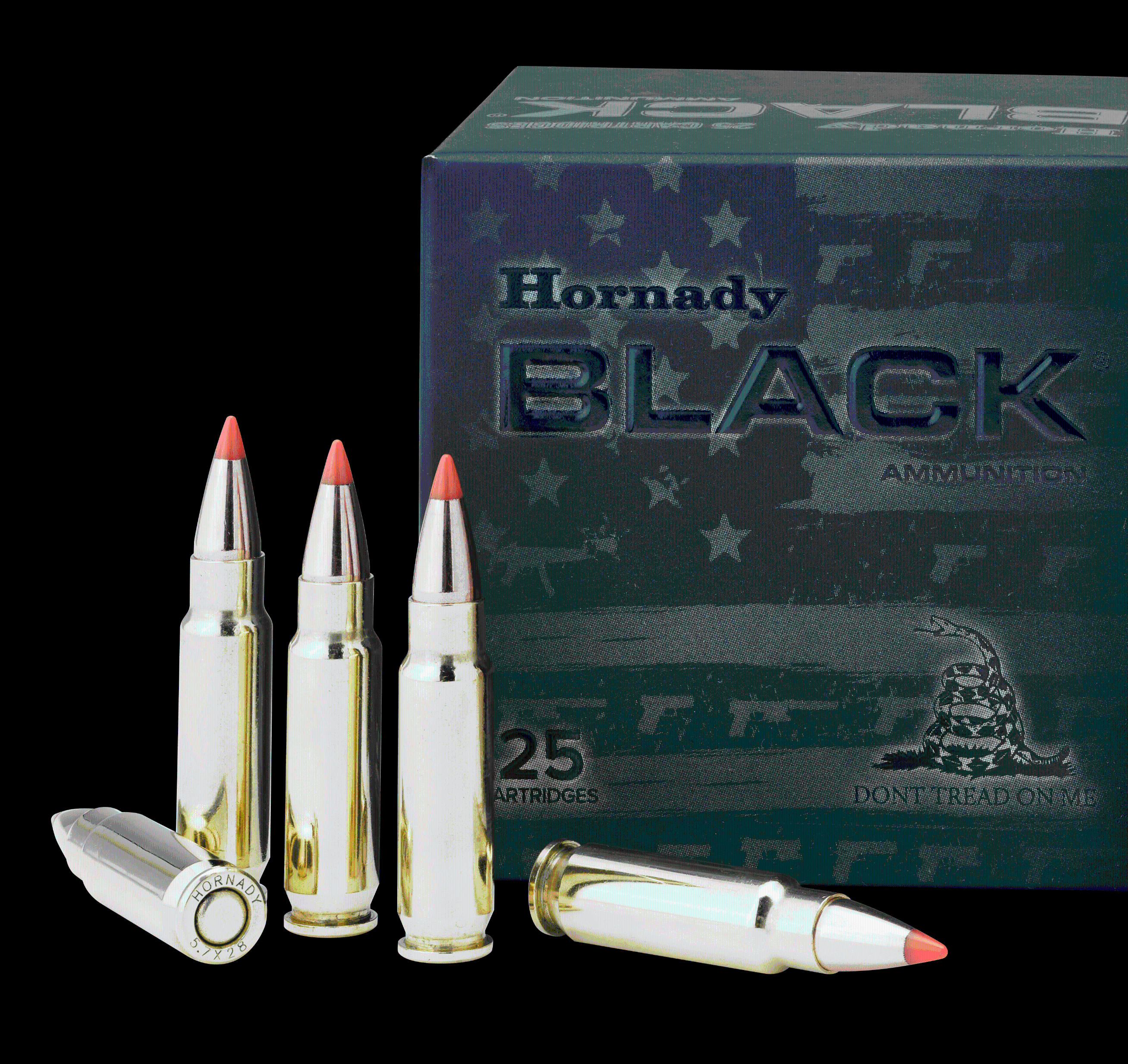 250 Round Case Hornady 90001 Black 5.7x28mm 40 gr V Max - Rifle Ammo at ...