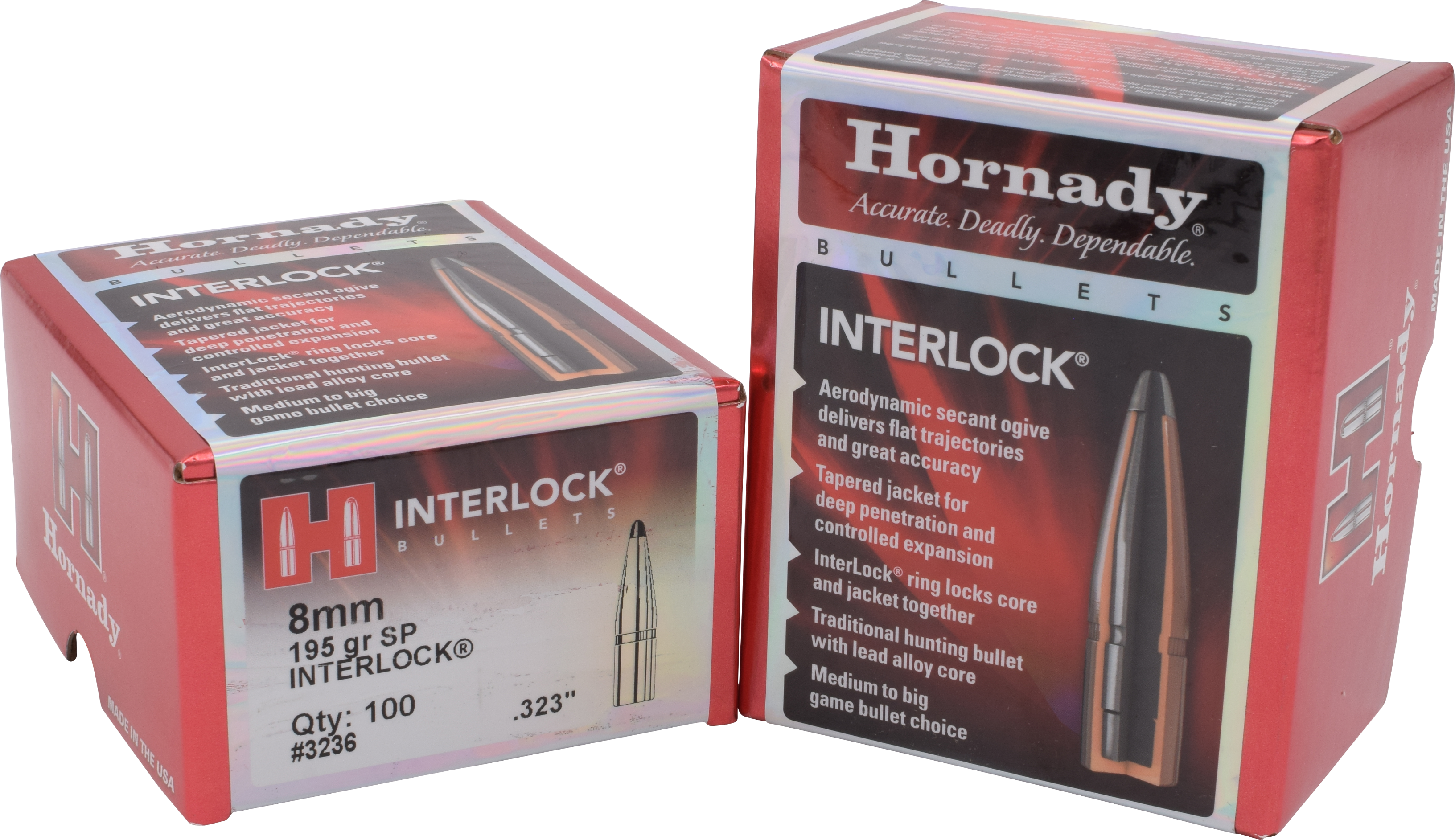 Hornady Interlock Horn 3236 Bull .323 195 Sp 100-15 - Other Reloading ...