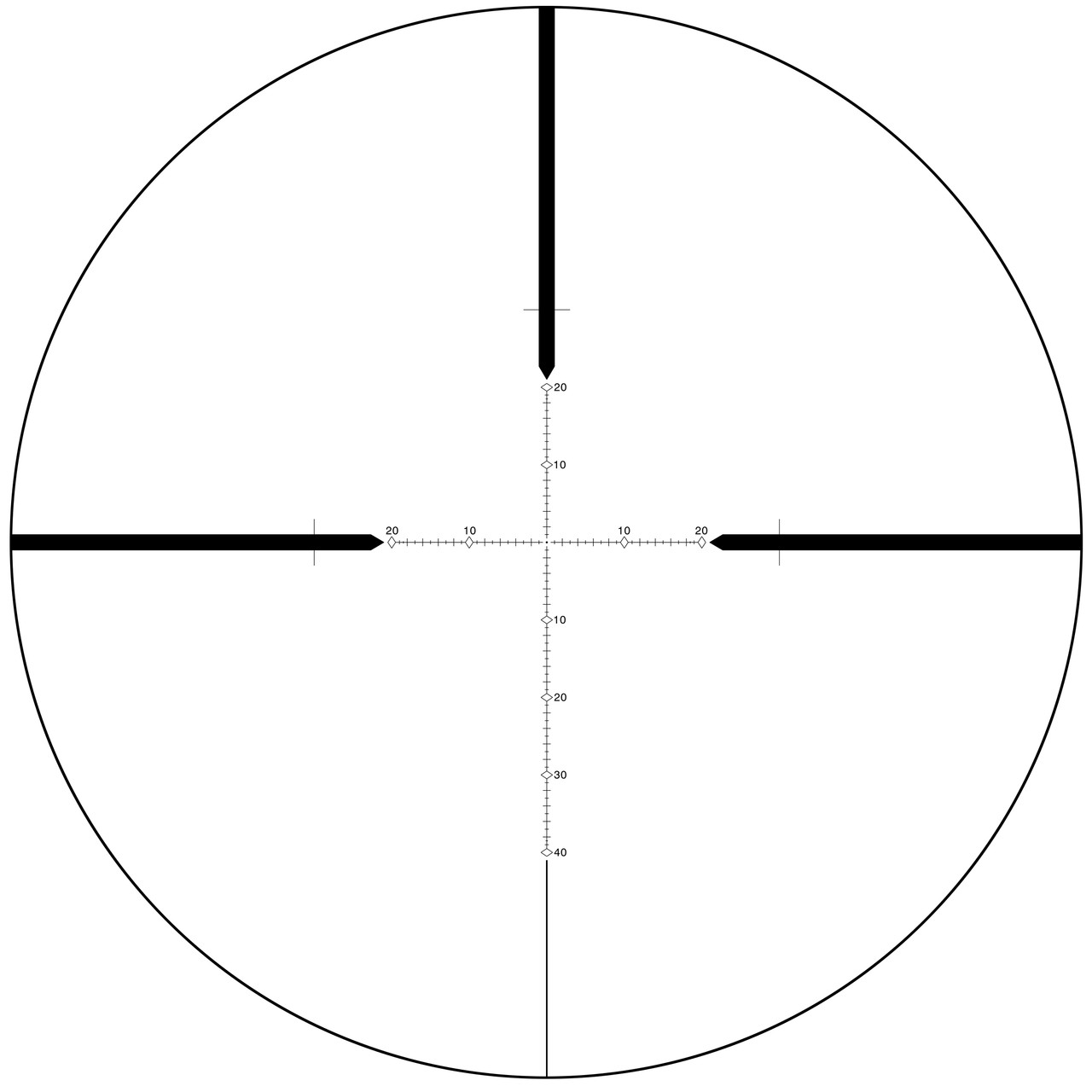 SWFA 10x42 SS MOA-Quad Reticle, 30mm .25 MOA Clicks Side Focus ...