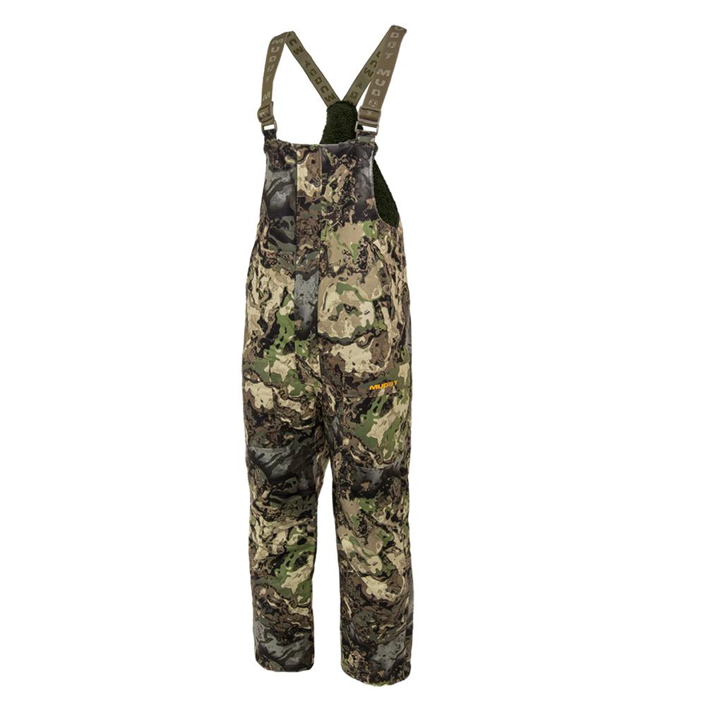 Muddy Trx Waterproof Sherpa Fleece Bib Overalls Veil Canyon Hybrid 2Xl ...