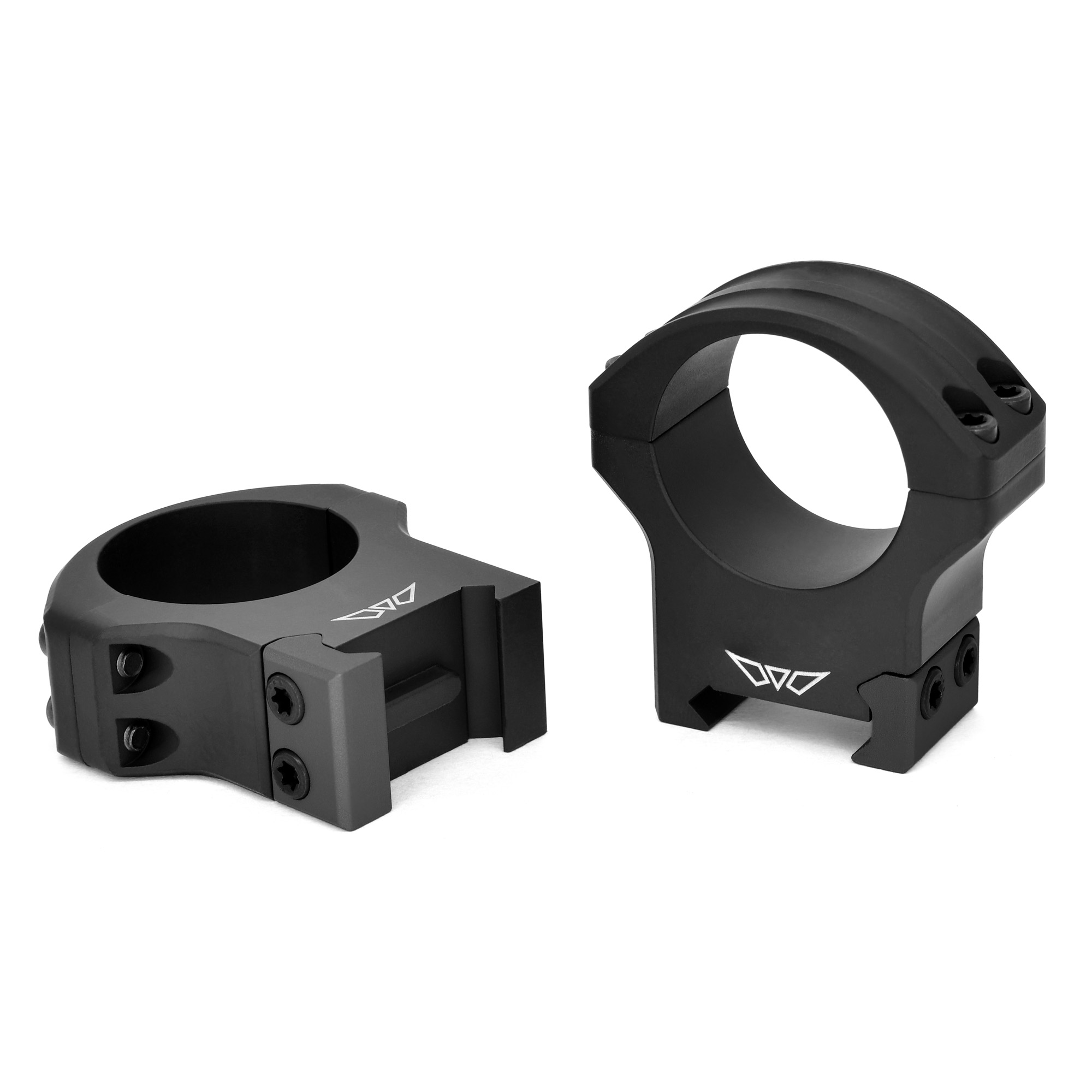 Warne 8515m hyperlite matte black magnafusion alloy 30mm tube high ...