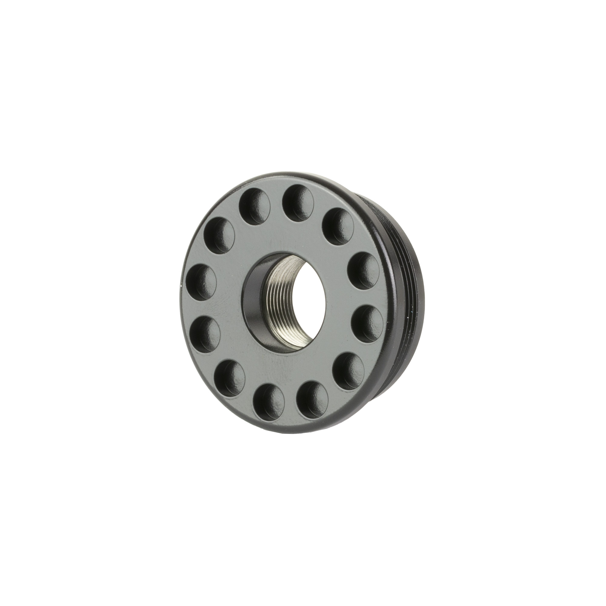 Anechoic dta-57828 direct thread adapter .578x28 titanium black - NFA ...