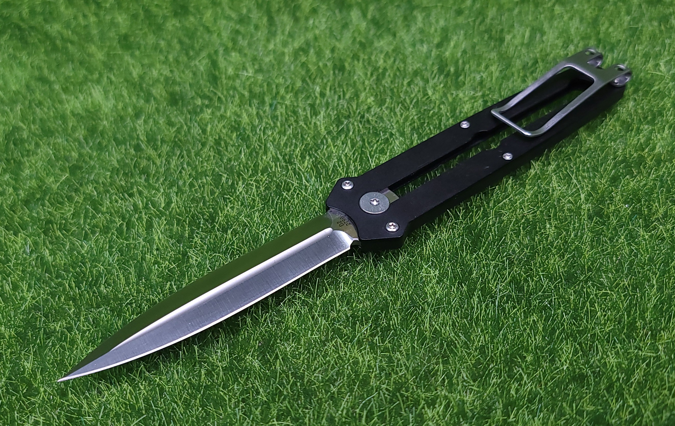 Boker Plus Slike 2.99" D2 Retractable Dagger Spear Point Knife ...