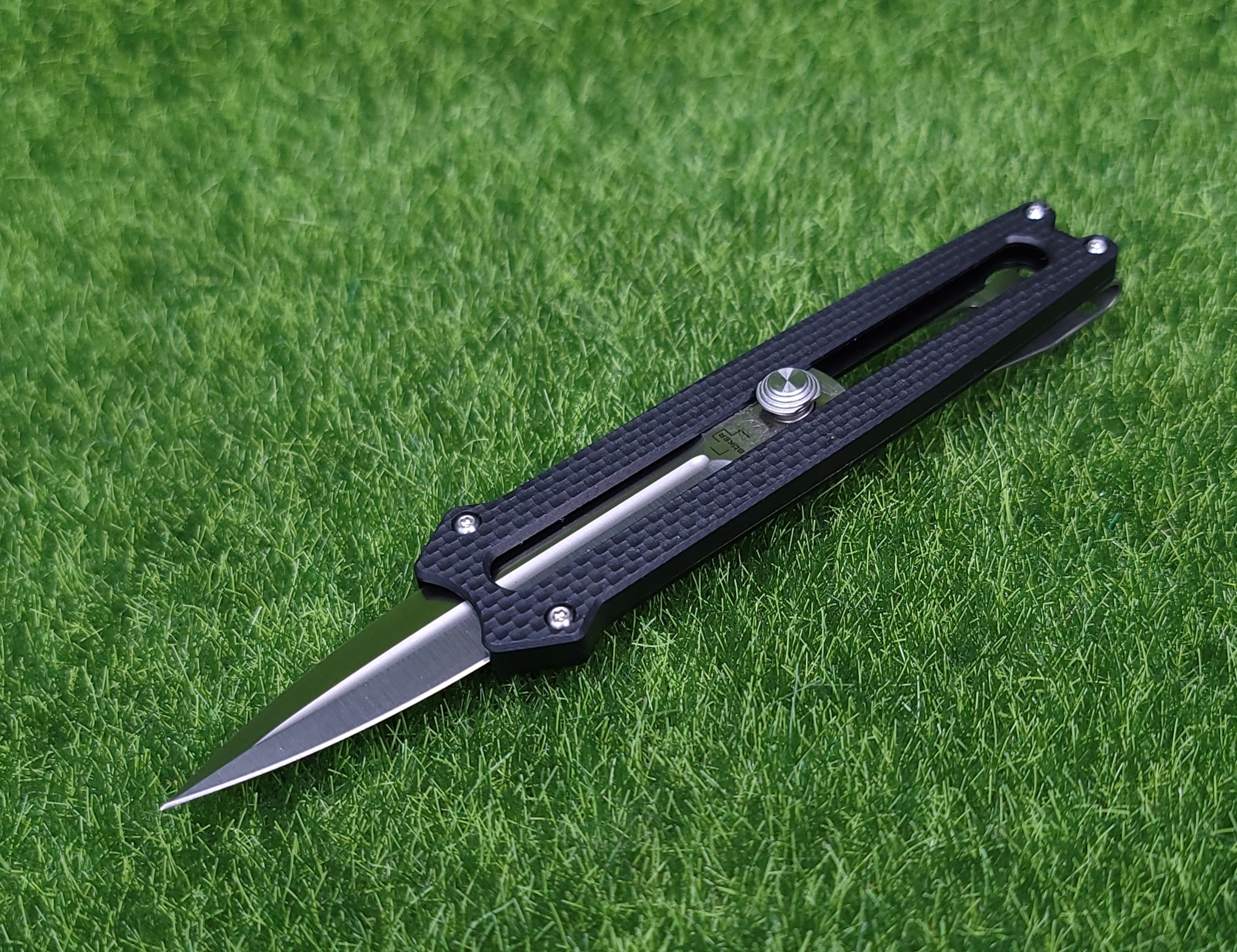 Boker Plus Slike 2.99" D2 Retractable Dagger Spear Point Knife ...