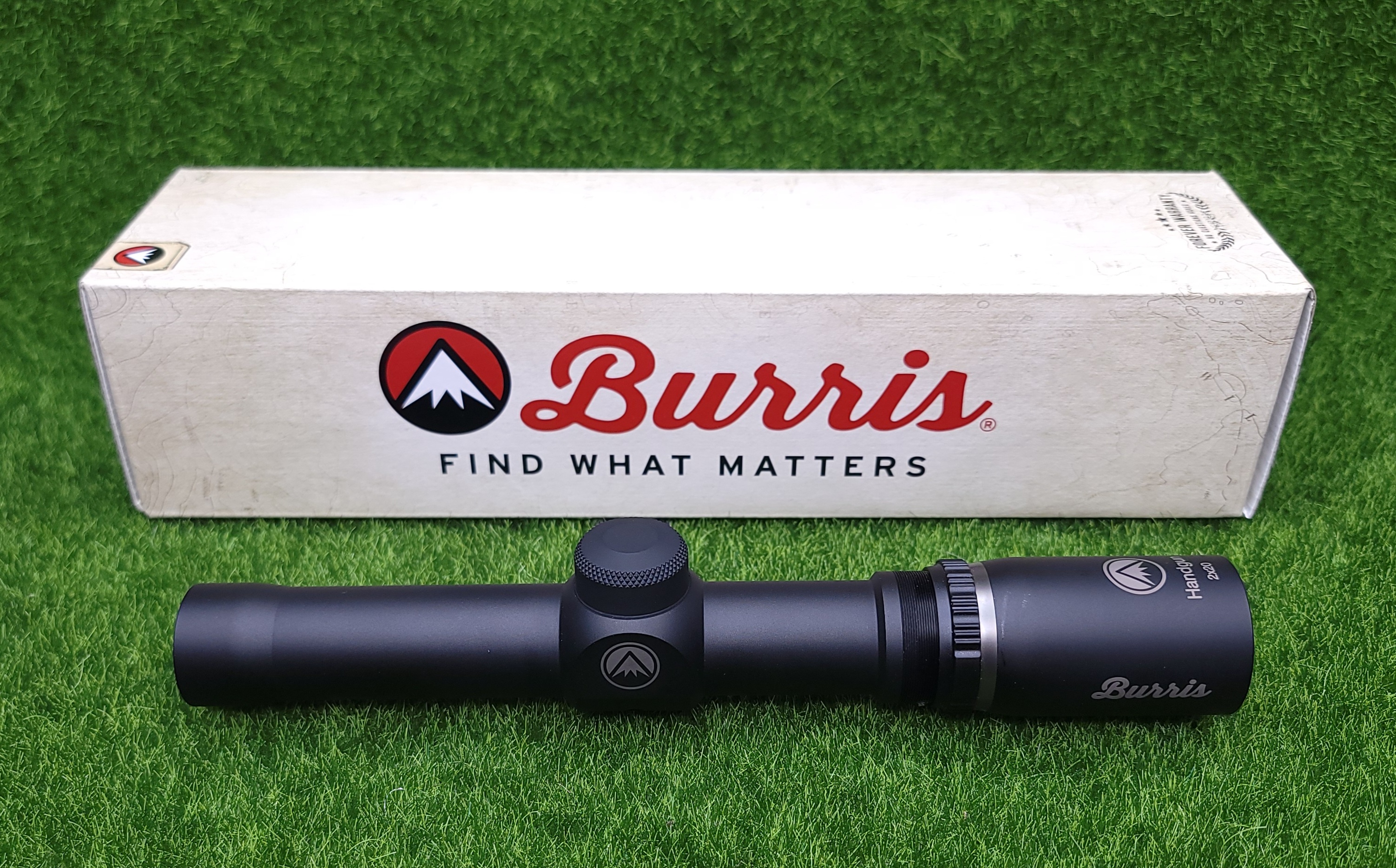 Burris Handgun 2x20mm Plex Reticle Pistol Scope, Matte Black - 200218 ...