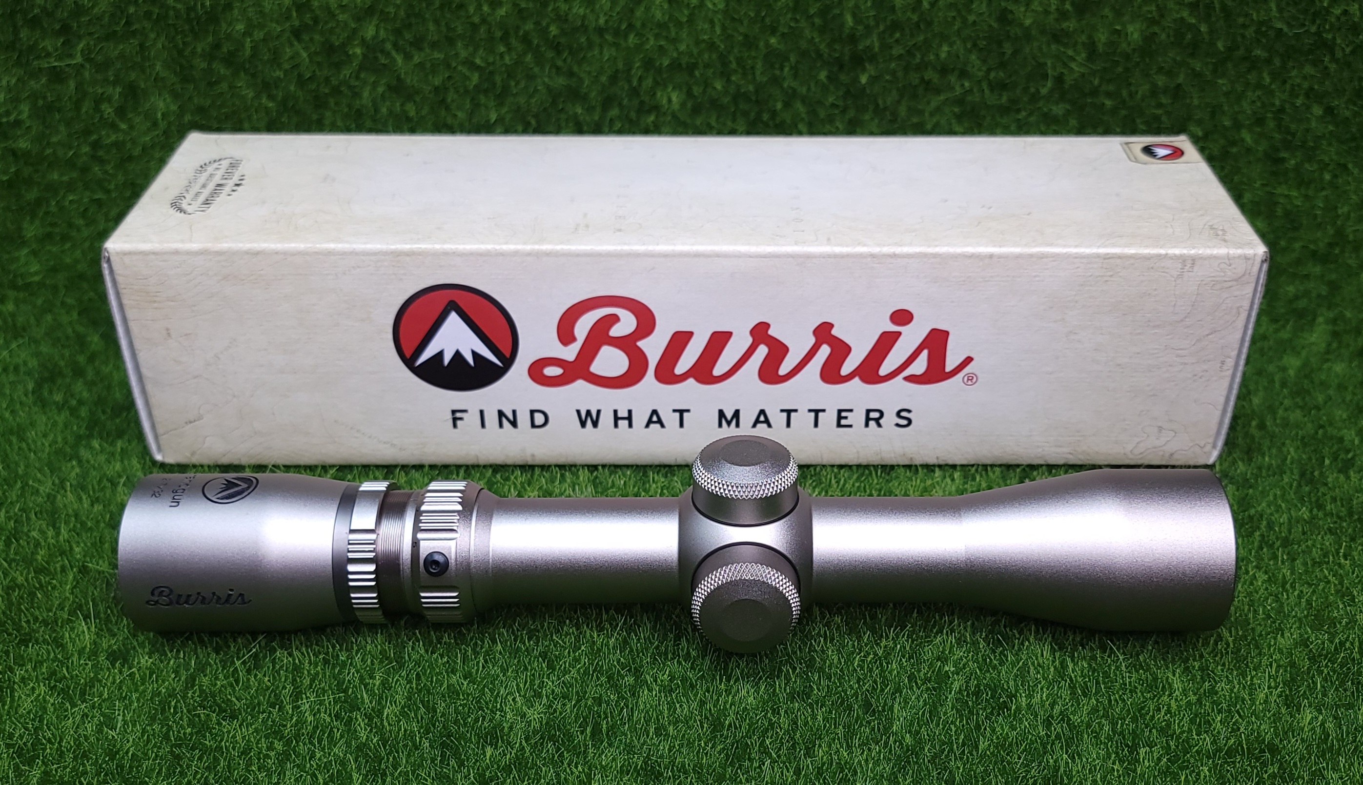 Burris Handgun 2-7x32mm Pistol Scope w Plex Reticle, Nickel Silver - 200298 - Scopes at ...