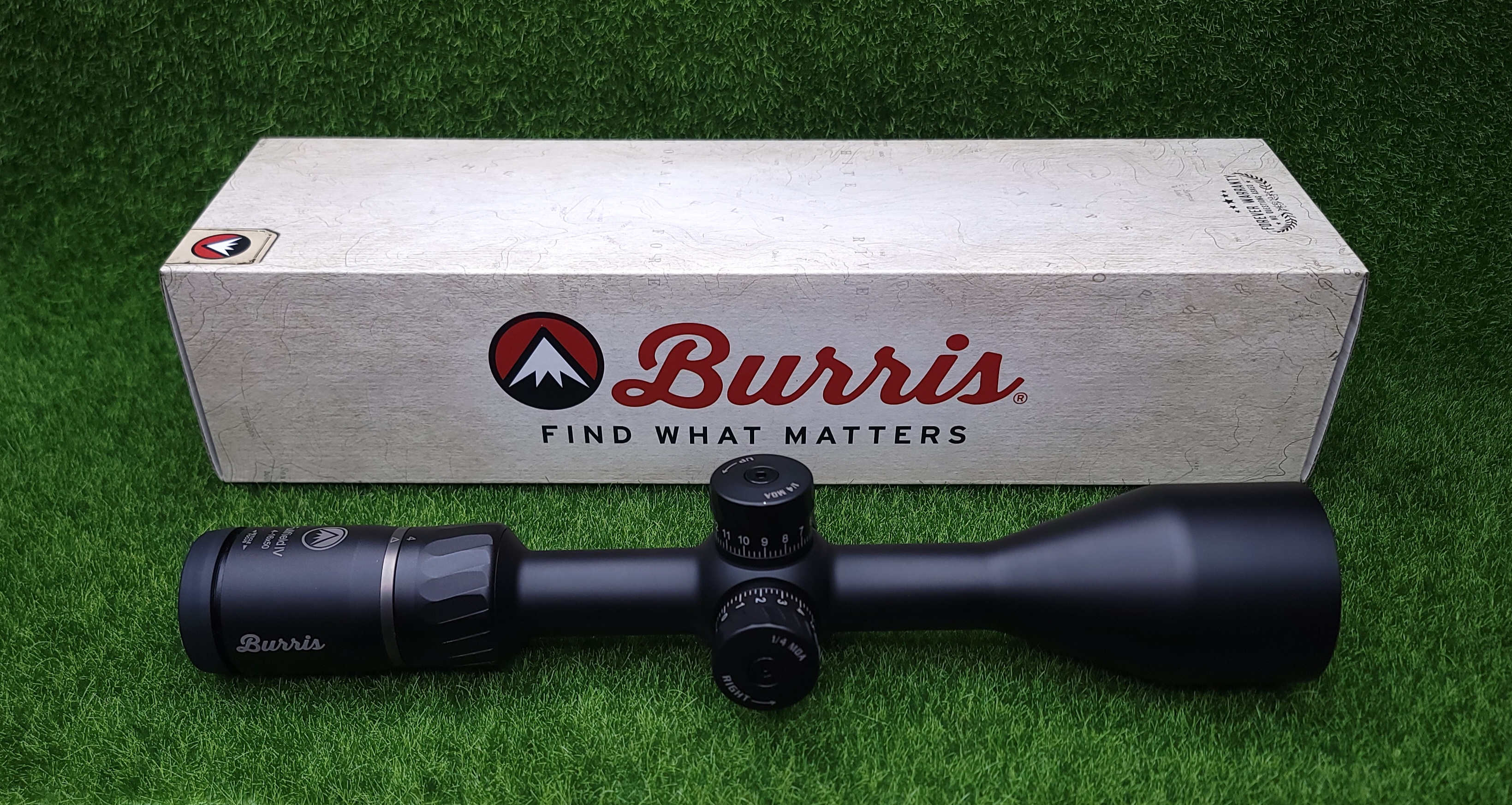 Burris Fullfield IV 4-16x50mm Illuminated Long Range MOA Reticle ...