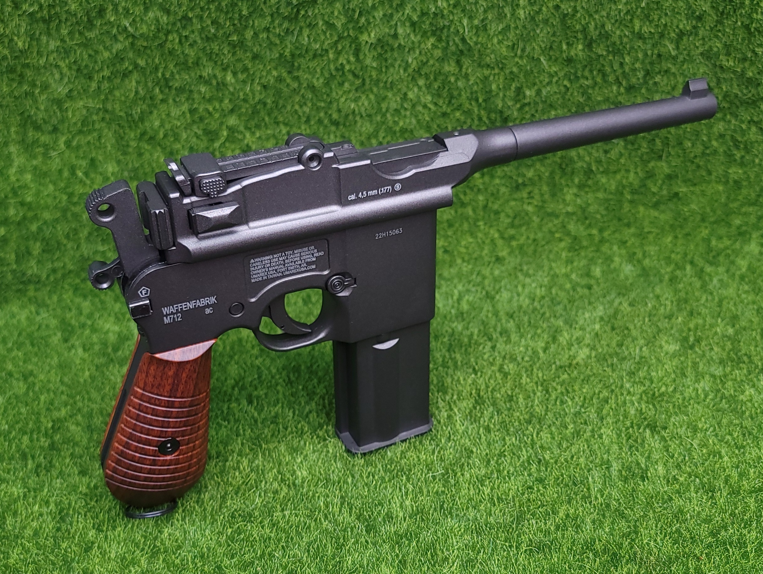 Umarex Legends M712 .177 18rd CO2 BB Air Pistol, 360FPS, Black ...