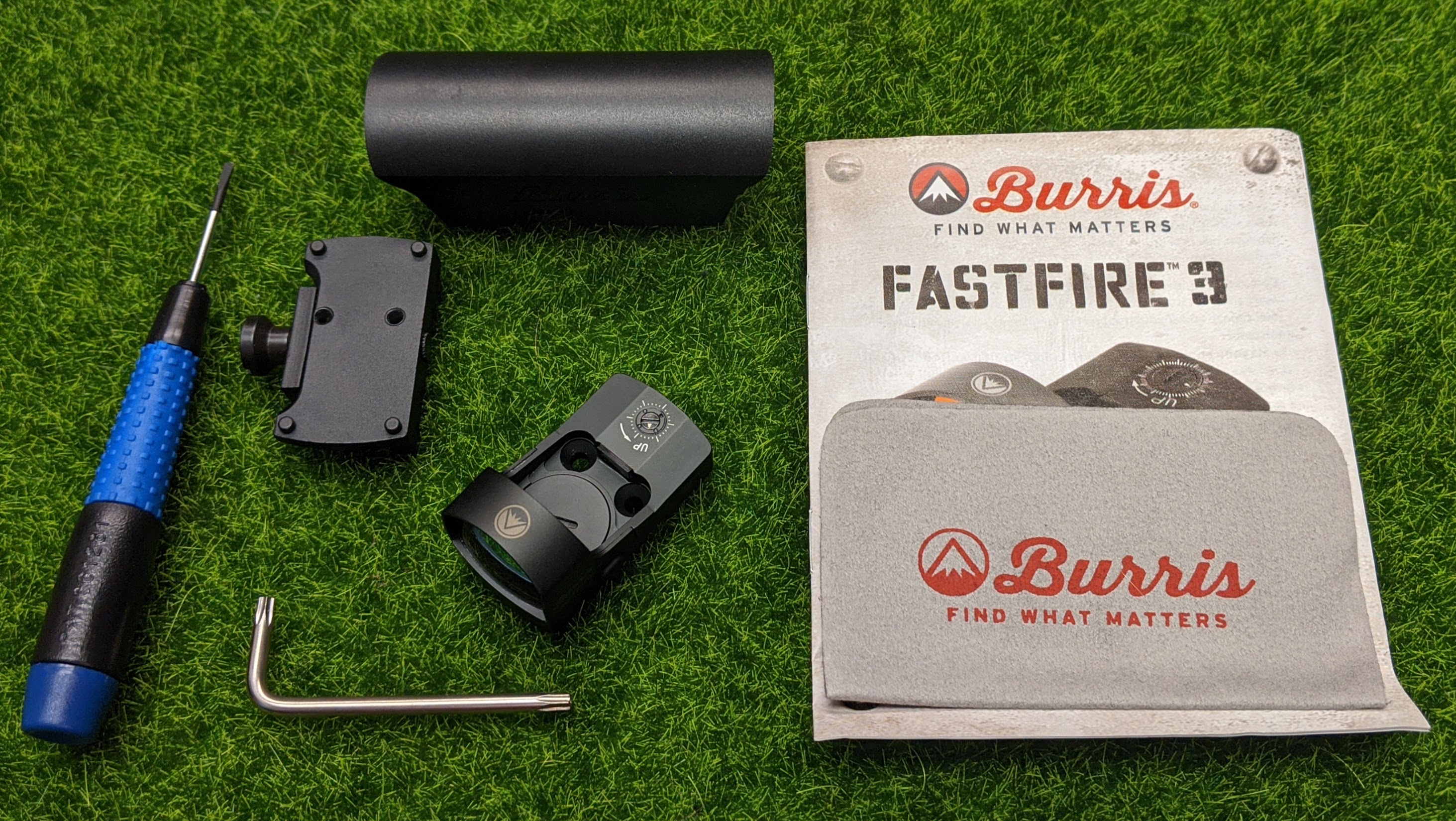 Burris Fastfire III Red Dot Reflex 3 MOA Sight w- Picatinny Mount ...