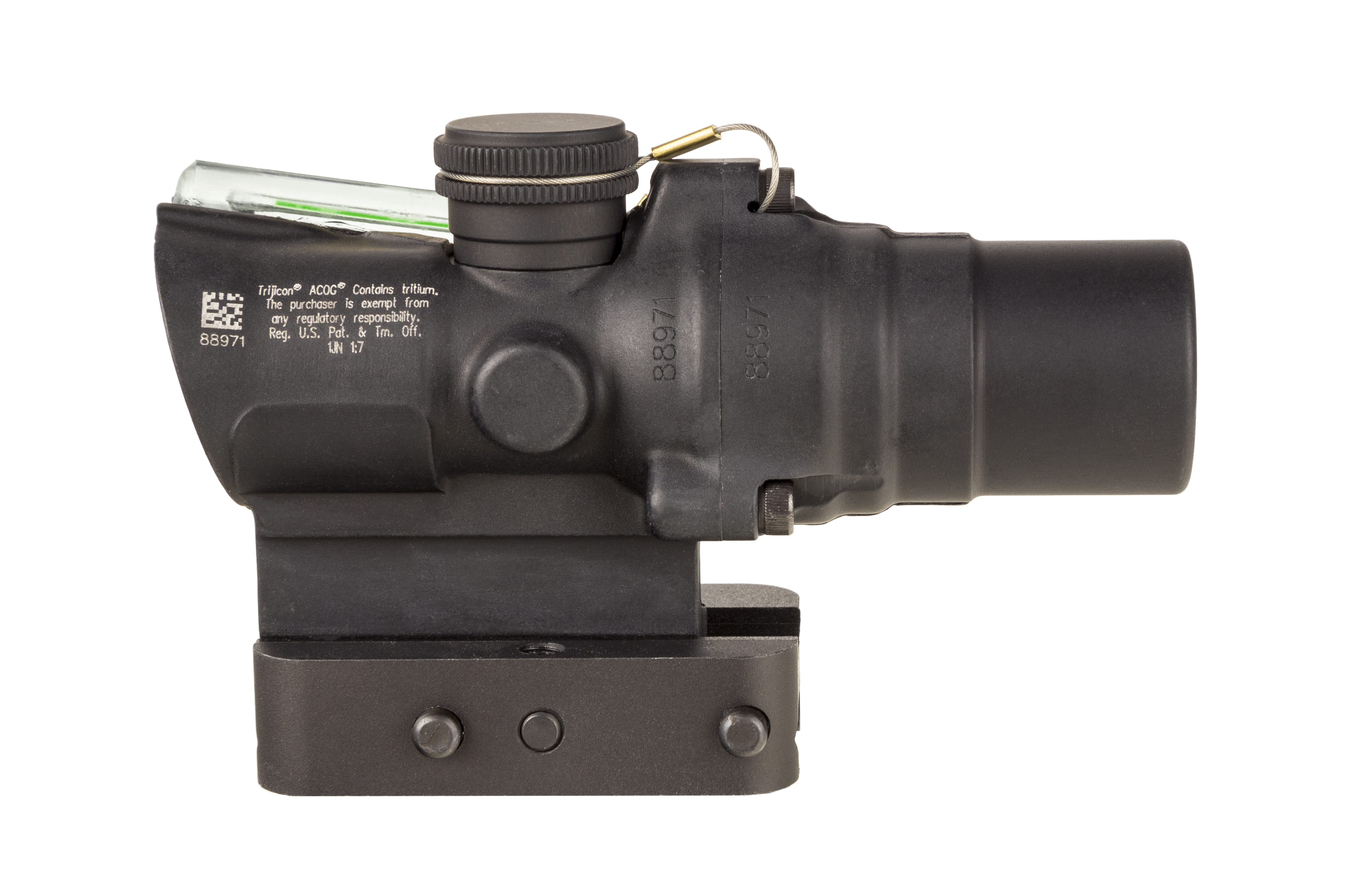 Trijicon 1.5x16s compact acog green ring moa dot w- mount ta44-c-400329 ...