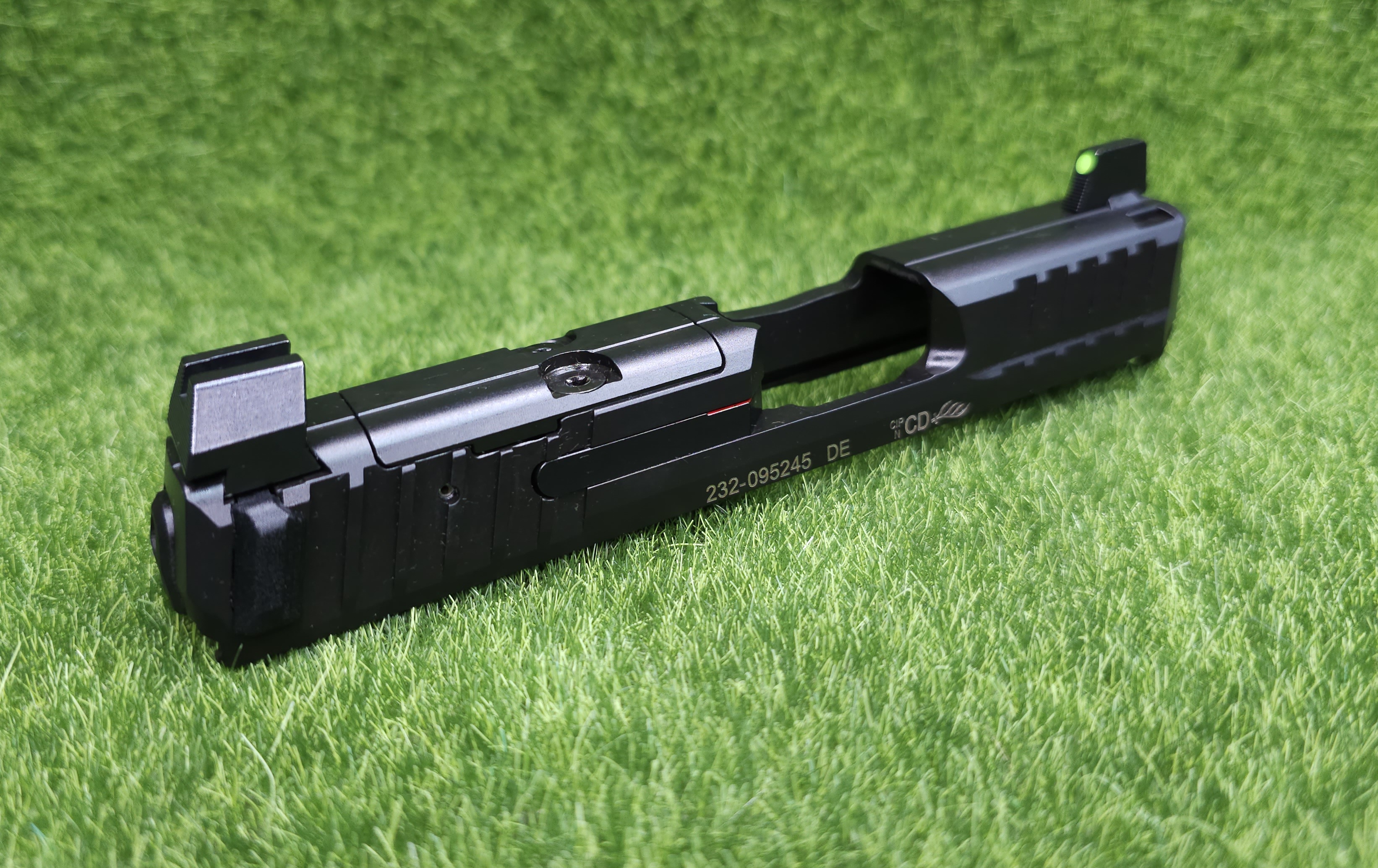 Heckler Koch VP9SK Optic-Ready Slide w- Tall Sights & Cover Plate #51000950 - Pistol Slides at ...