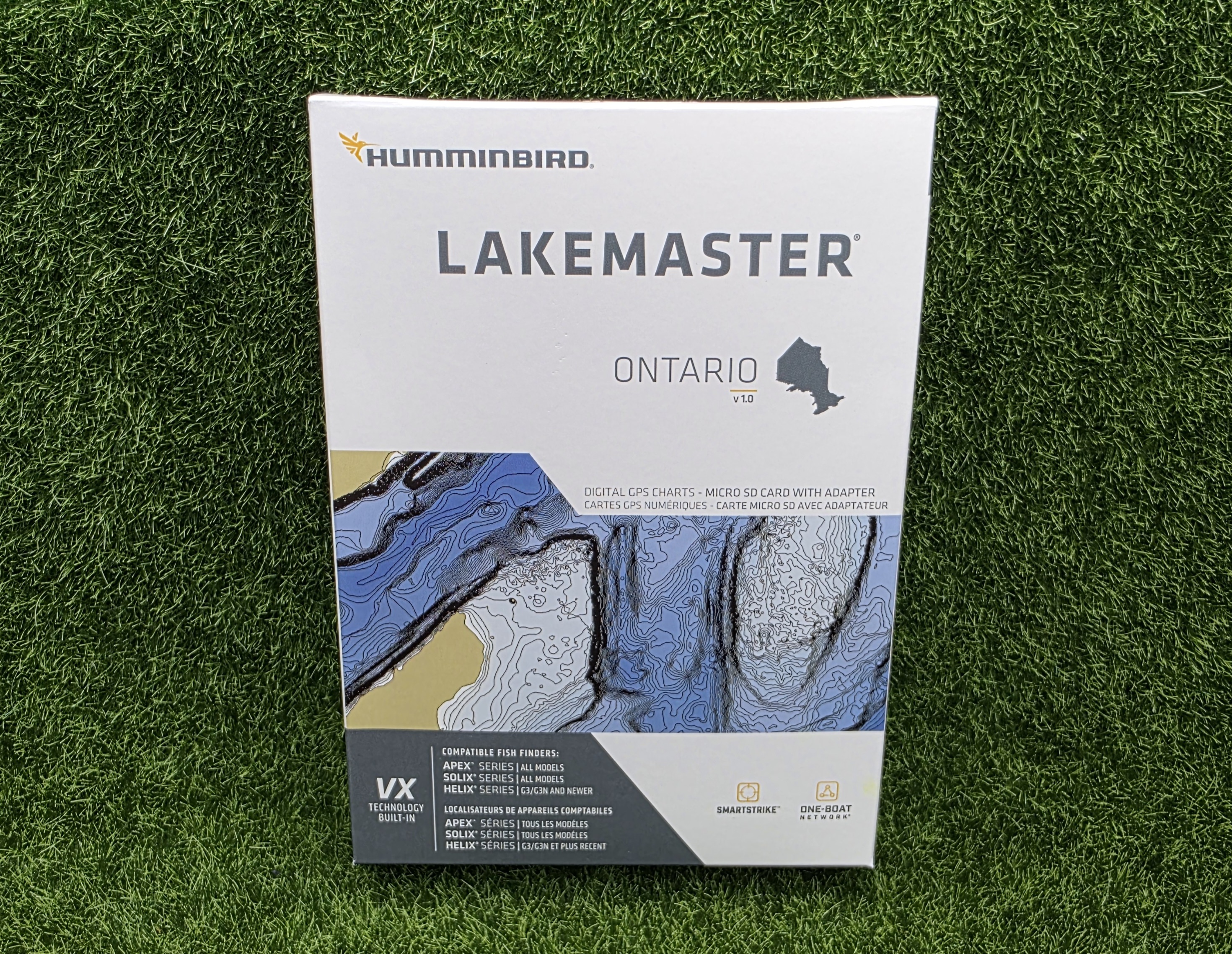 Humminbird lakemaster (ontario v1) fish maps apex-solix-helix - 601020 ...