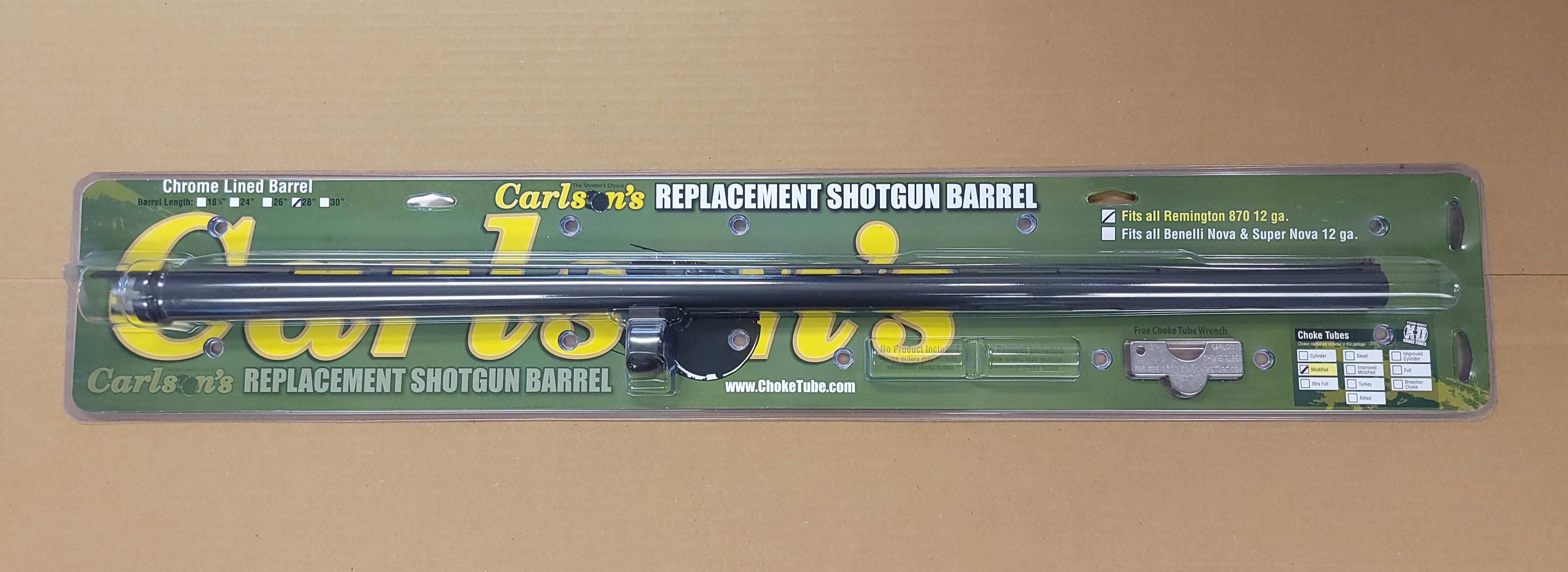 Carlson's Remington 870 12 Gauge 28" Vent Rib Barrel Modified Choke - 87003 - Shotgun Barrels at ...
