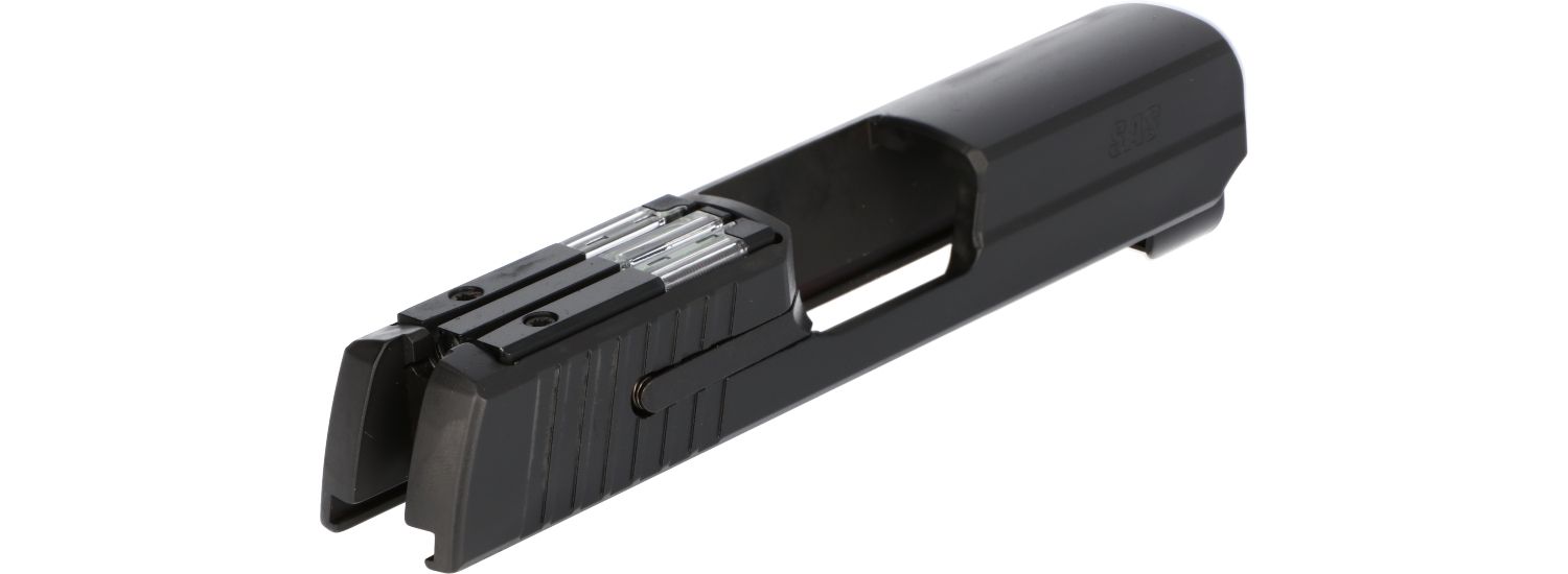 Sig P938 SAS Slide Assembly Bullseye Fiber-Tritium Night Sight ...