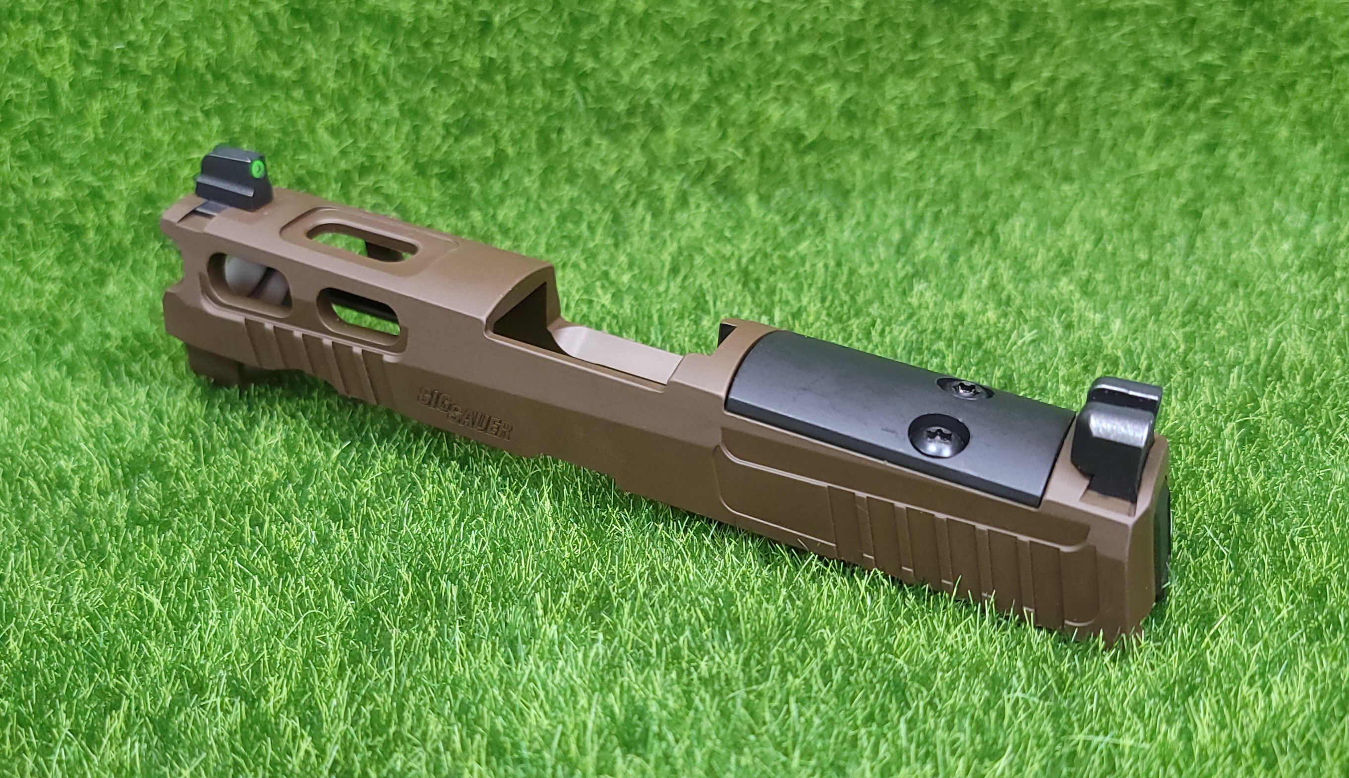 Sig Sauer P320 3.9" 9mm Pro-Cut Slide w- Supp. Sights Optic Ready ...