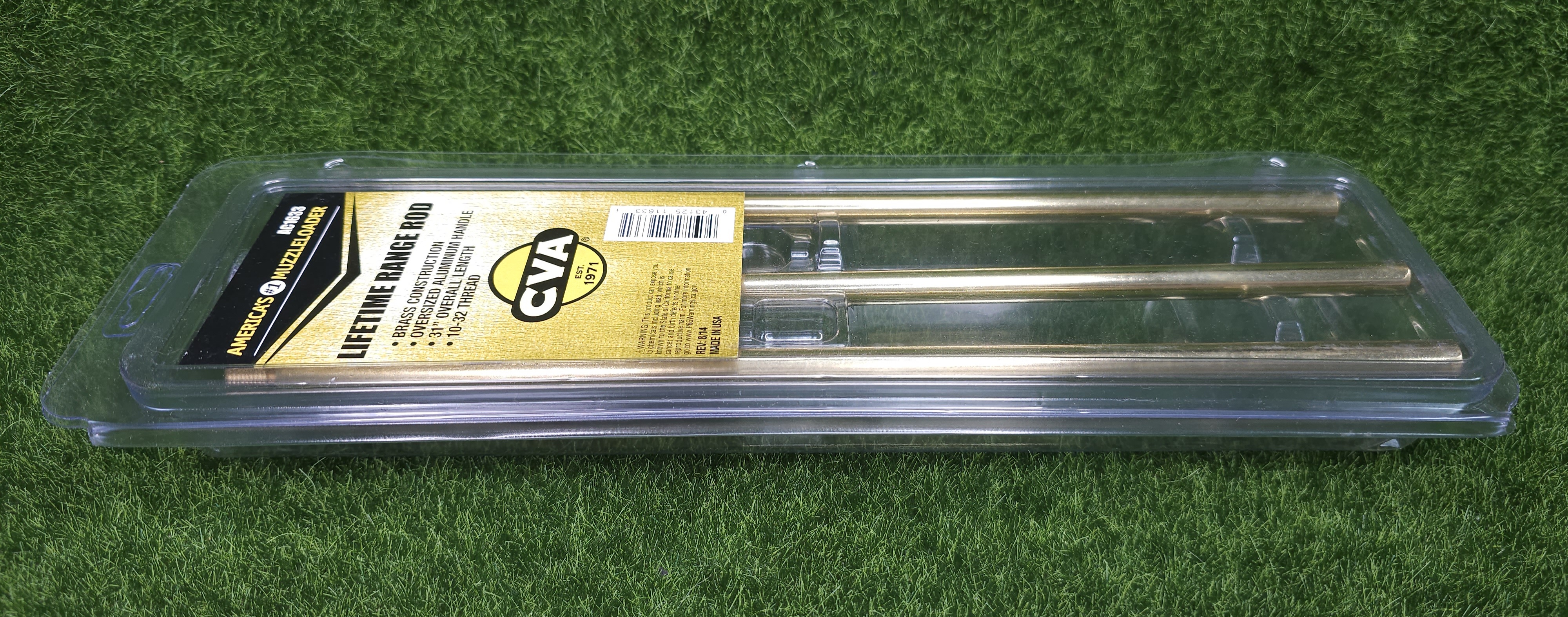 CVA Lifetime Range Rod w- Handle Made of Aluminum & Brass - AC1633 ...