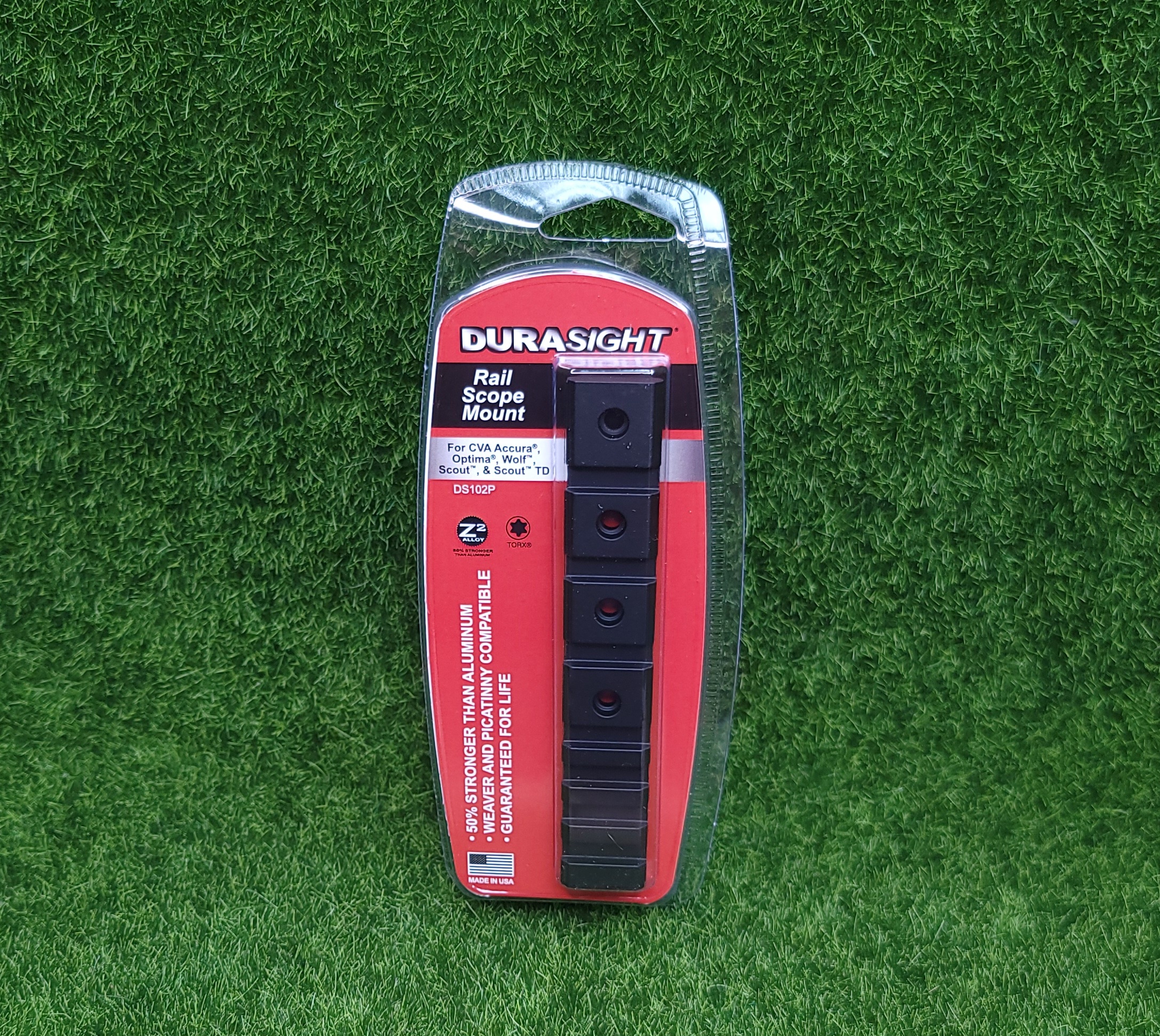 DuraSight Scope Picatinny Rail Mount CVA Accura Optima Wolf & Scout ...