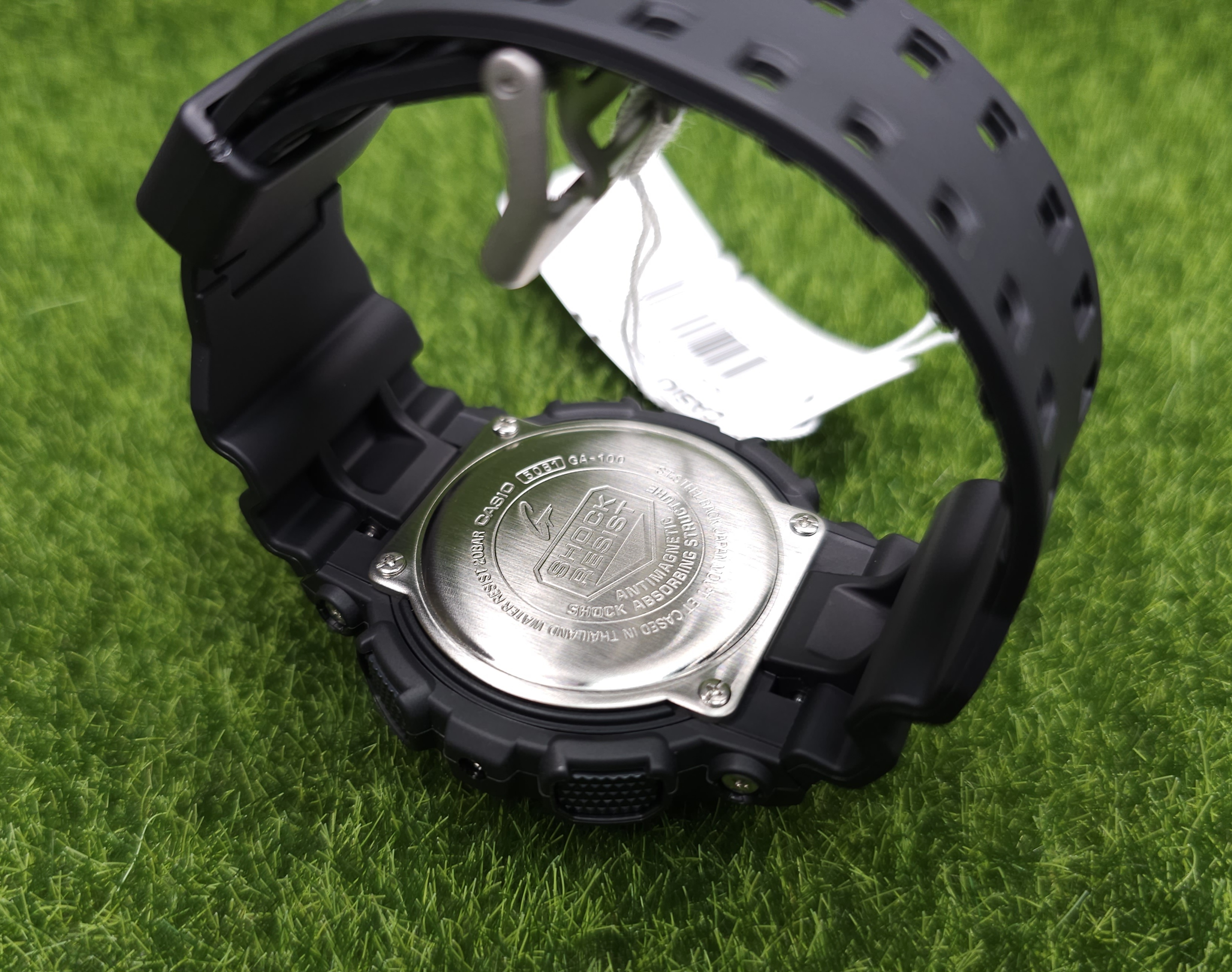 Casio G-Shock Men's Wristwatch Black Resin Quartz Sport Watch - GA100 ...