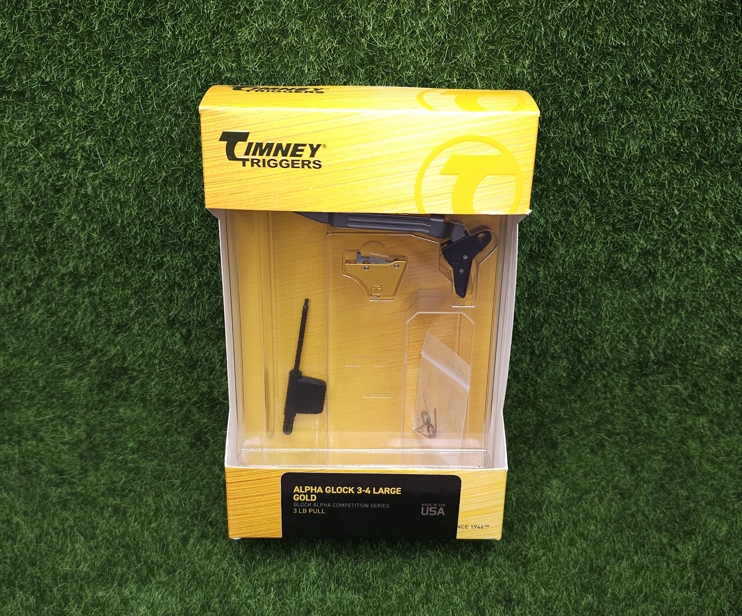 Timney Competition Trigger 3lb GOLD Alpha Glock LARGE FRAME 20 21 29 30 timney-competition-trigger-3lb-gold-alpha-glock-large-frame-20-21-29-30