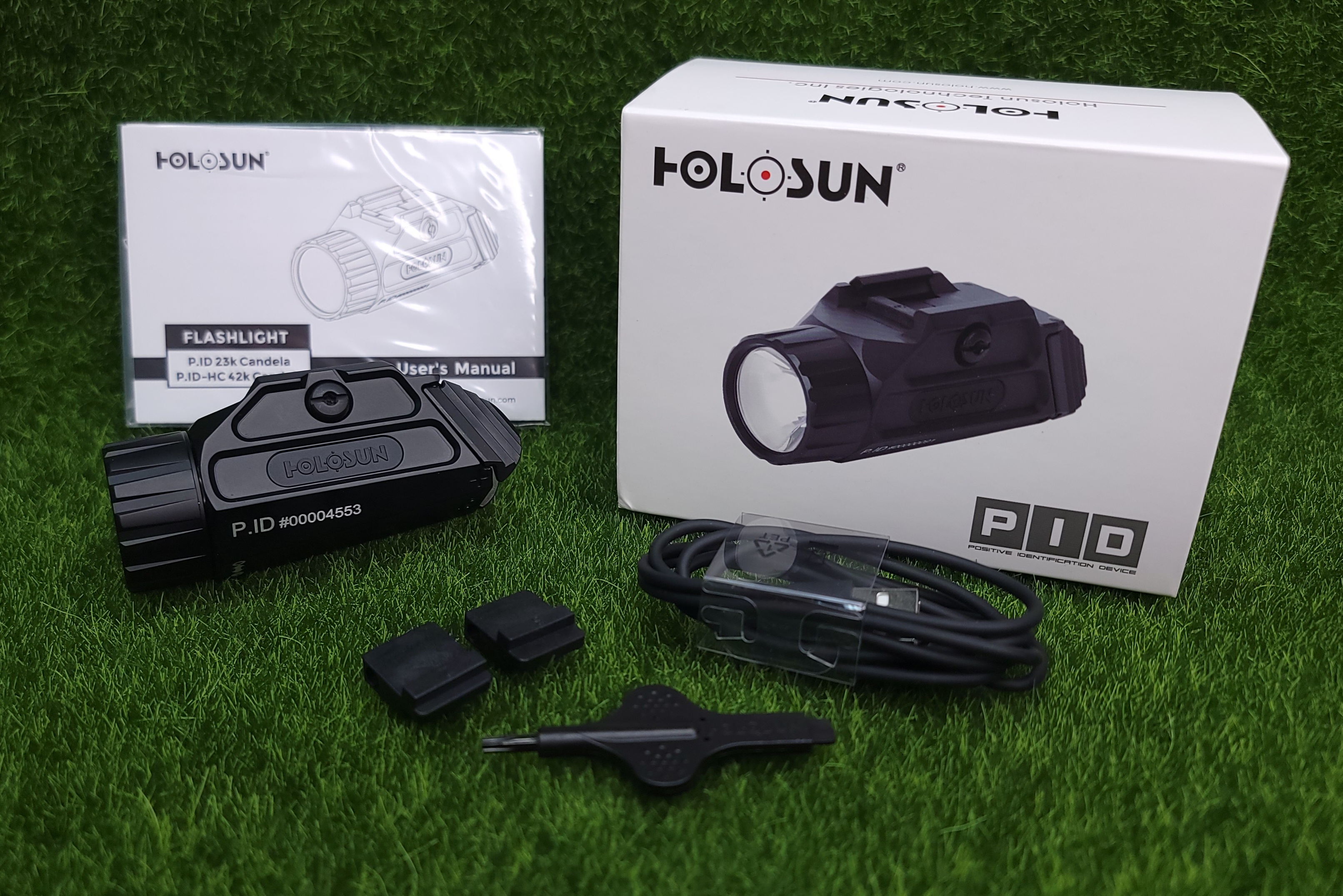 Holosun P.ID LED White 1000-500 Lumen Aluminum Pistol-Rifle Tactical ...