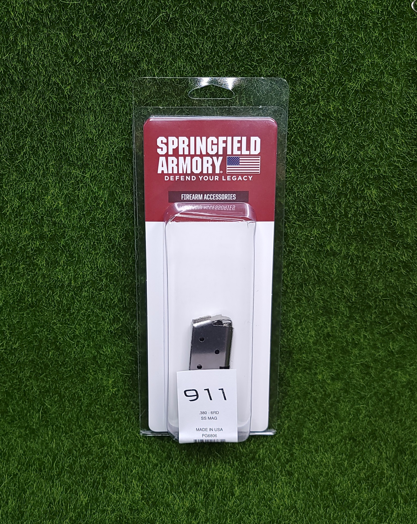 Springfield Armory 911 Stainless Steel .380ACP 6 Round OEM Magazine ...