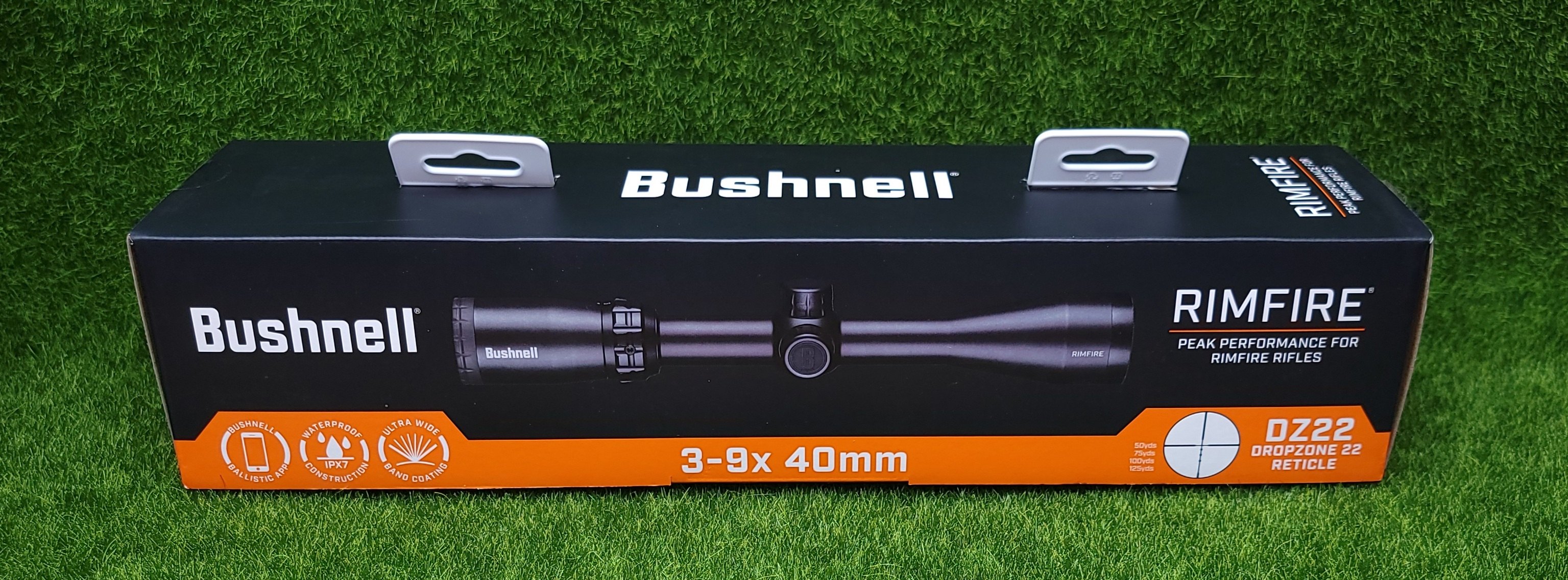 Bushnell Rimfire 3-9x40mm Scope w- SFP DZ22 BDC Reticle, Black ...