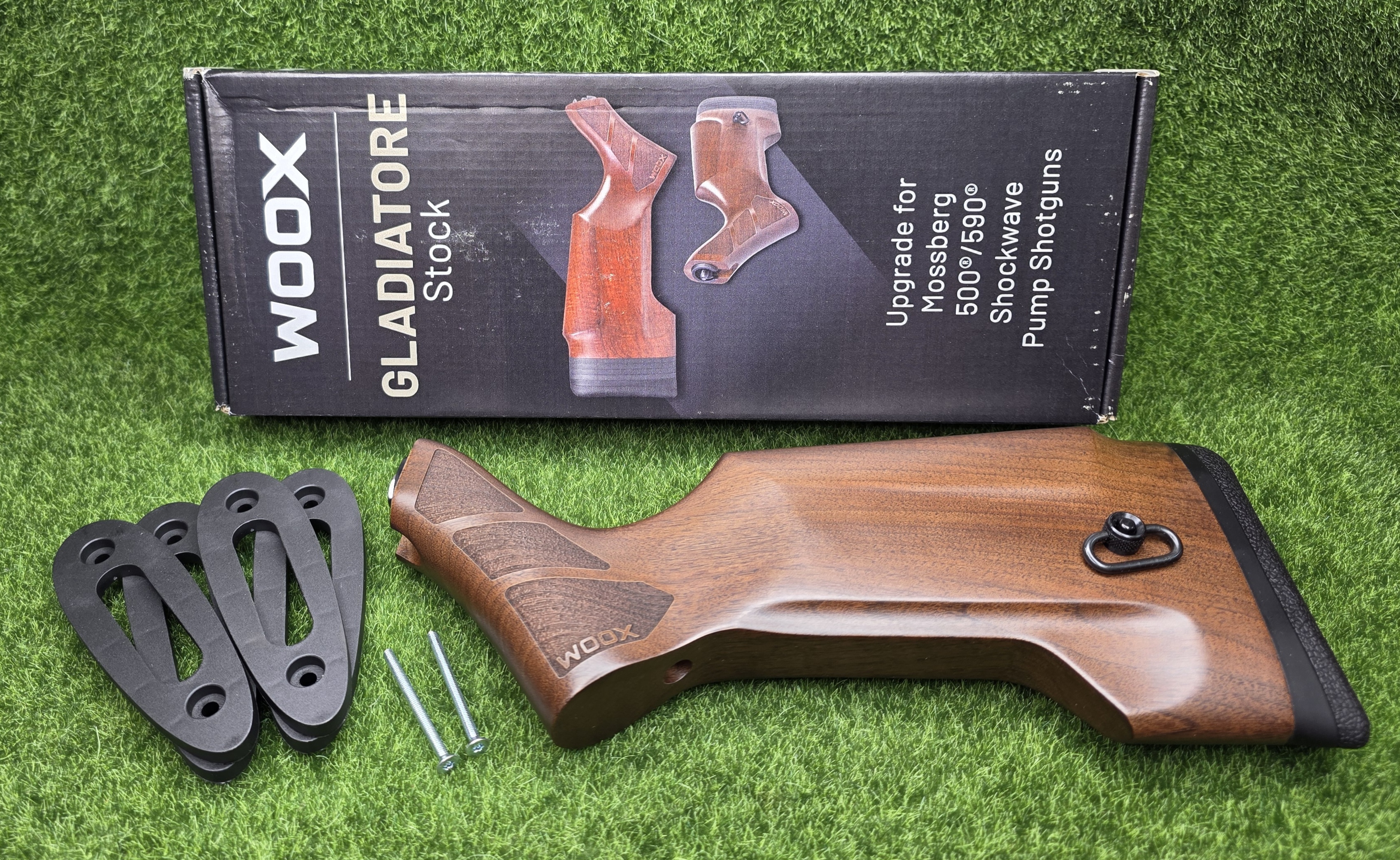 WOOX Gladiatore Shotgun Stock Mossberg 88/500/590 Walnut #SH.STK012.01 ...