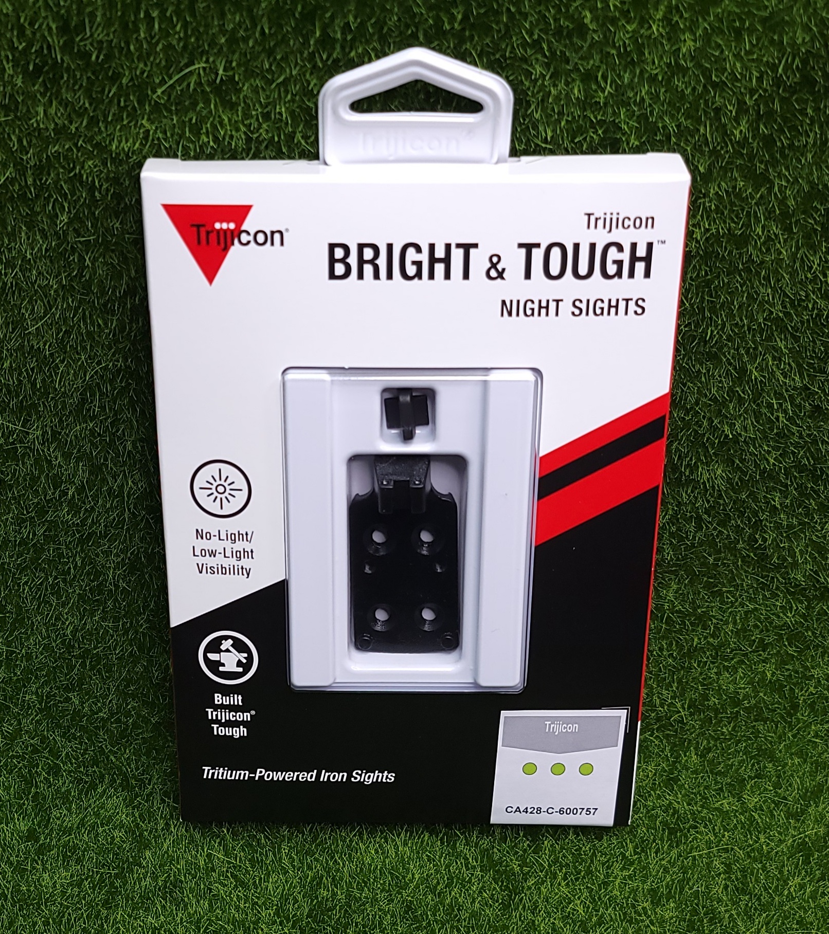 Trijicon 1911 RMR Mount, Integrated Sight Set, Black Front- CA428-C ...