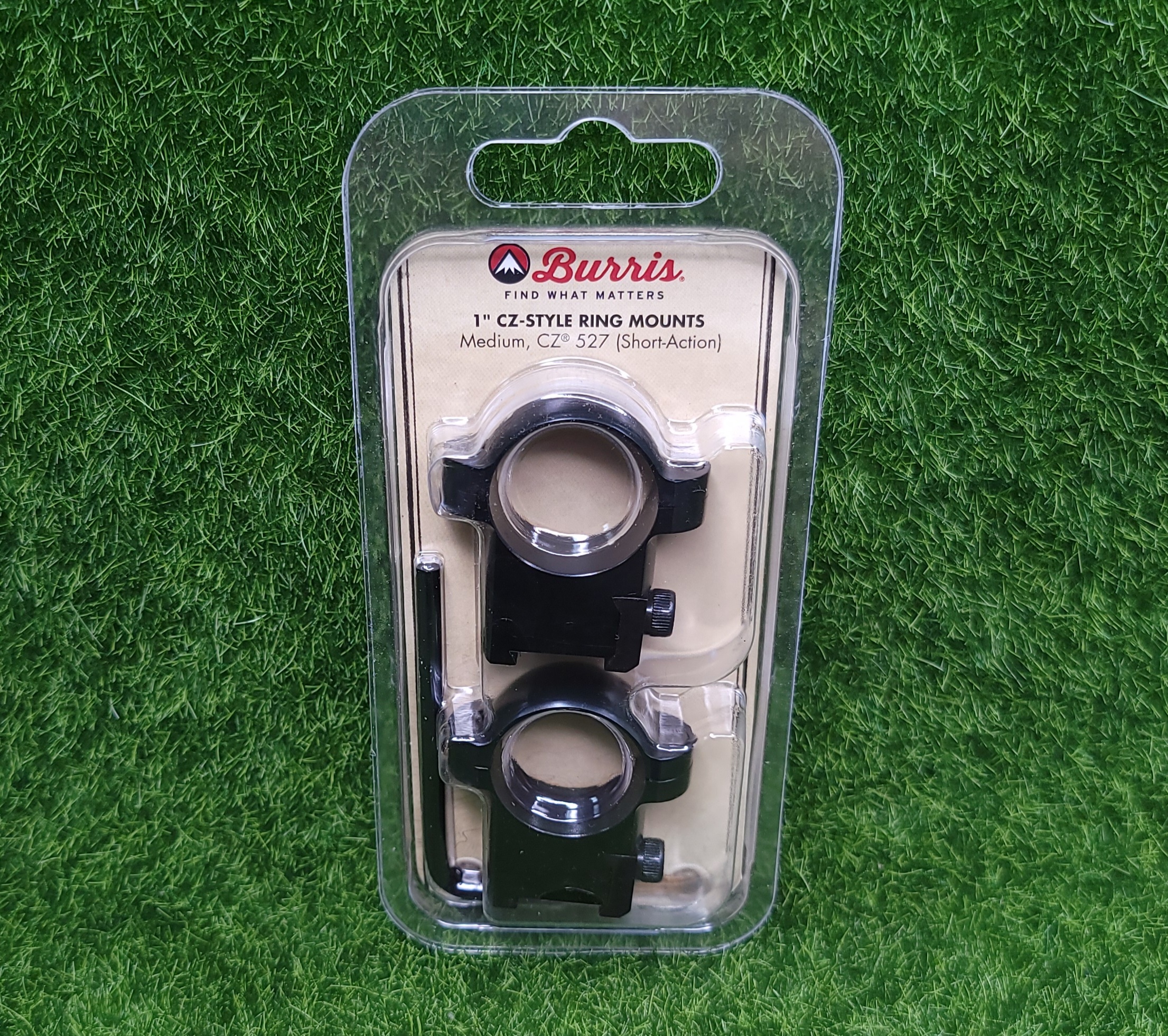 Burris Rings CZ-Style CZ 527 1" Medium Scope-Rings, Gloss Black ...