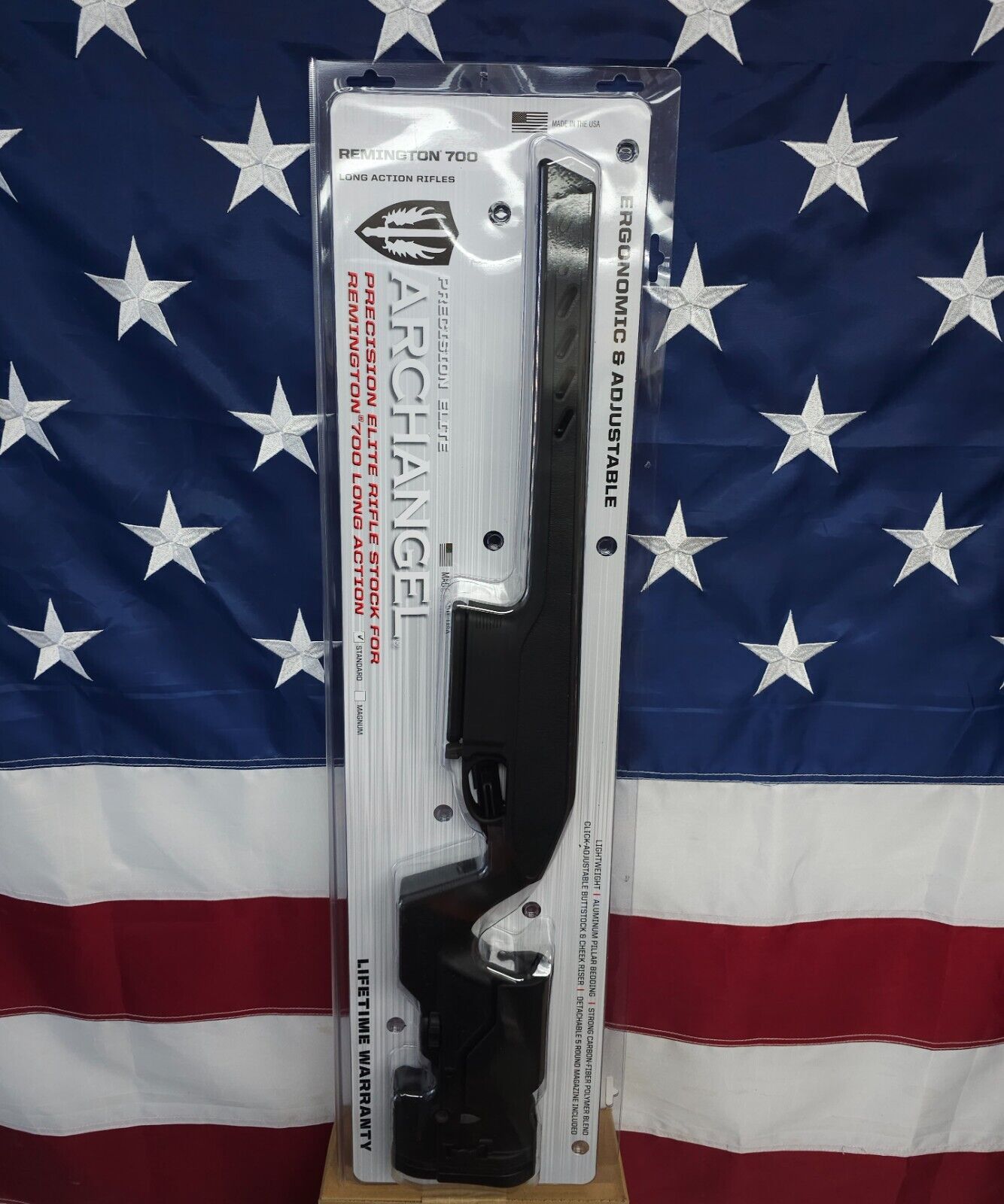ProMag Archangel Precision Stock for Remi 700 Long Action, Black ...