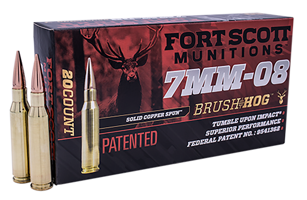 Fort Scott Munitions Tumble Upon Impact (tui), Fsm 7mm08-120-scv1 7mm ...