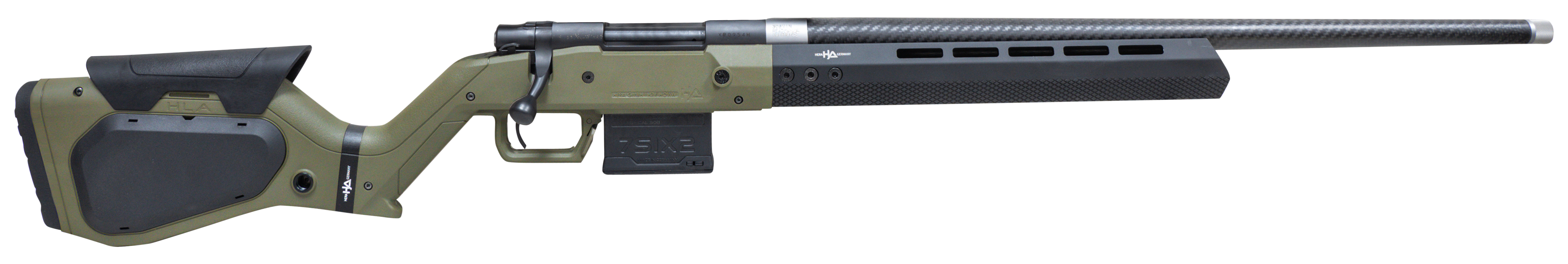 Howa HHERA65CCFODG M1500 Hera 6.5 Creedmoor 5+1 24" Carbon Fiber ...